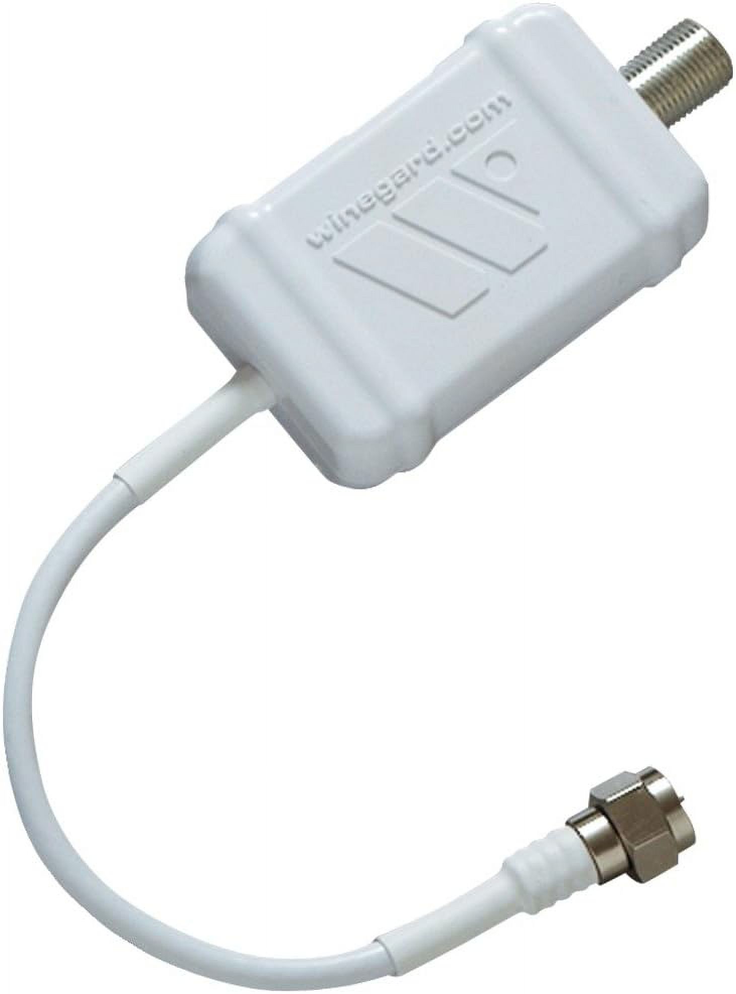 LNA-100 Boost TV Antenna Amplifier, HDTV Signal Booster, HD Digital VHF ...