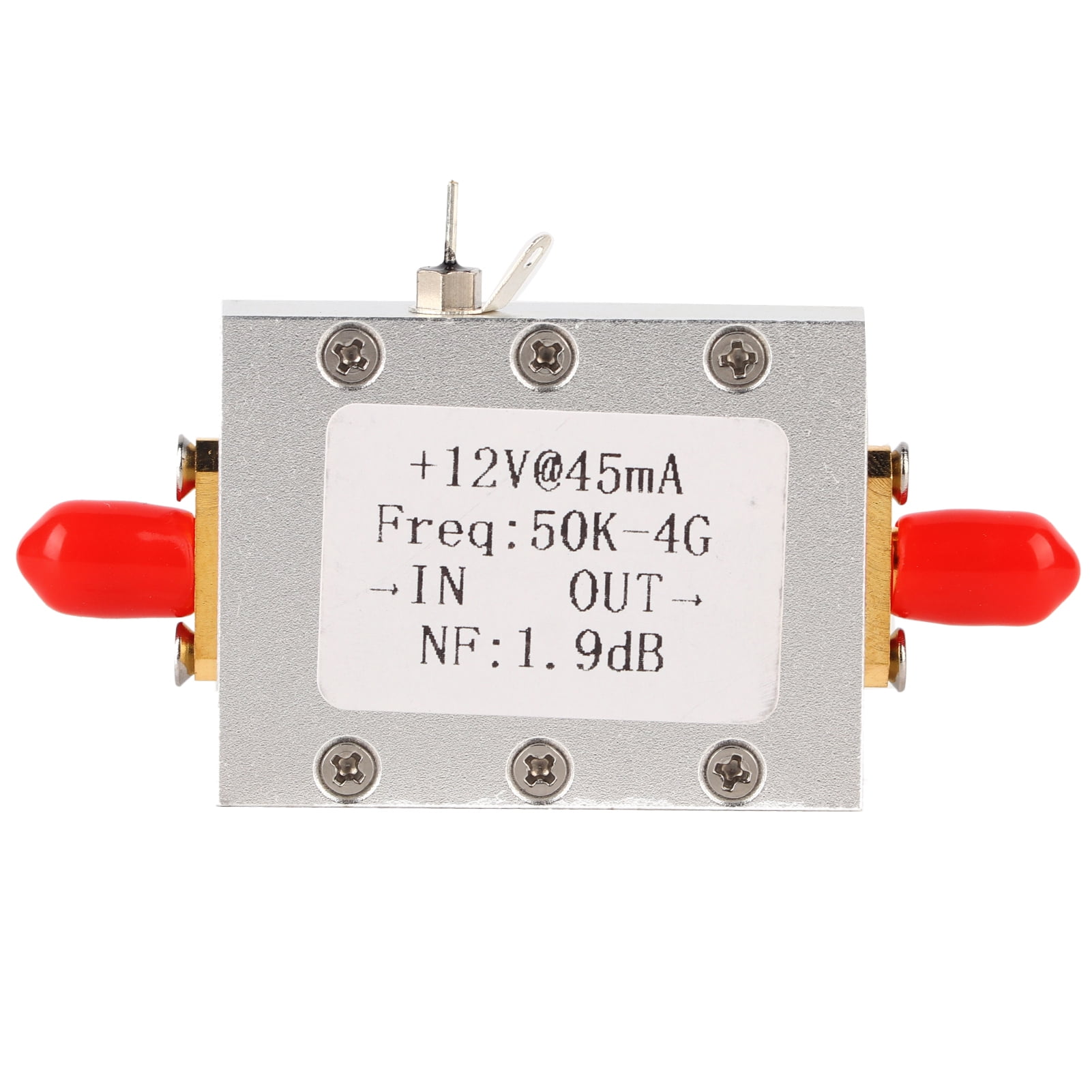 LNA Low Noise 50K-4G High Gain 25DB @ 0.8G High Gain Flatness RF Amplifier (CNC Shell) - Walmart.com