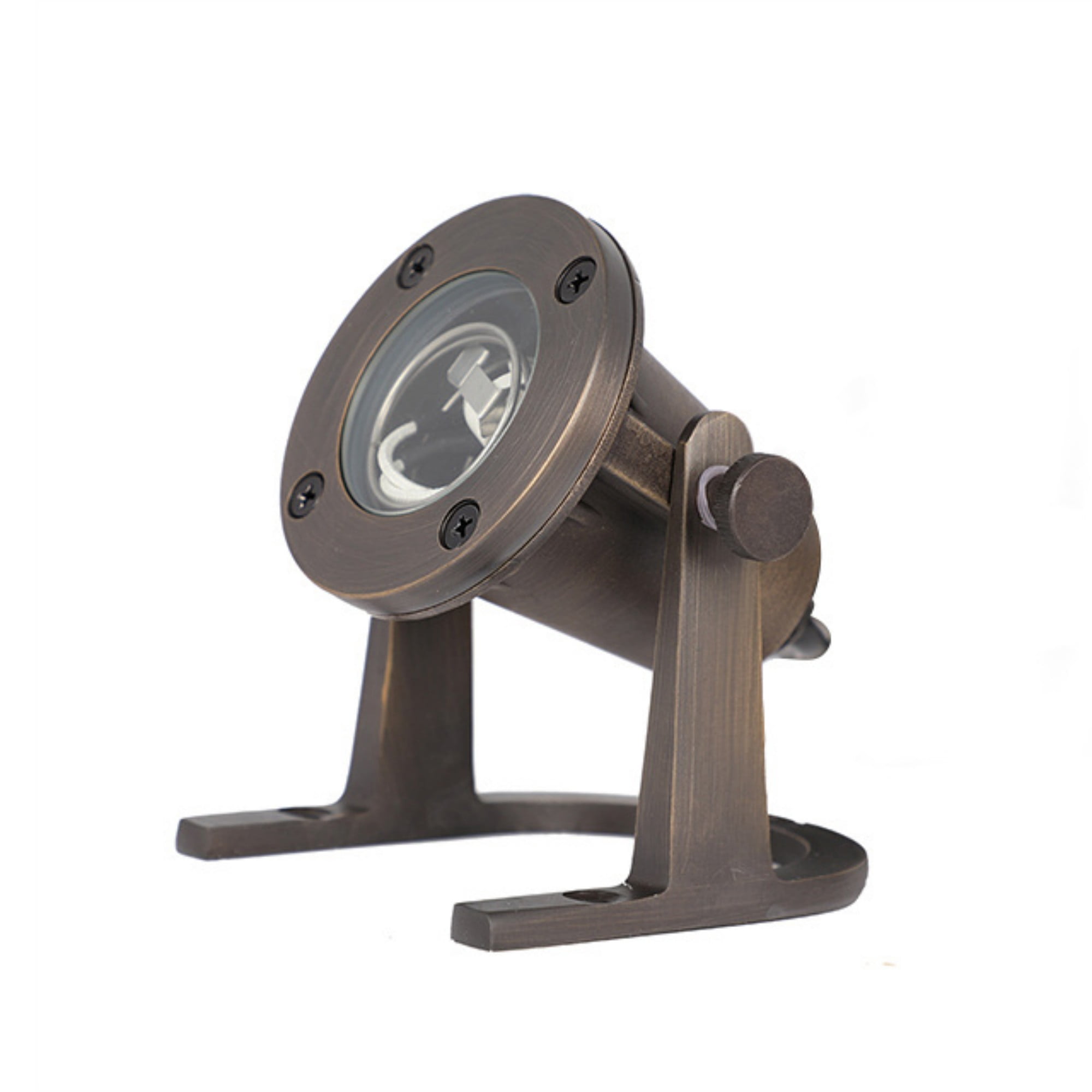 LNC 10W LED Underwater Light, Antique Brass Finish for Pond and Water ...