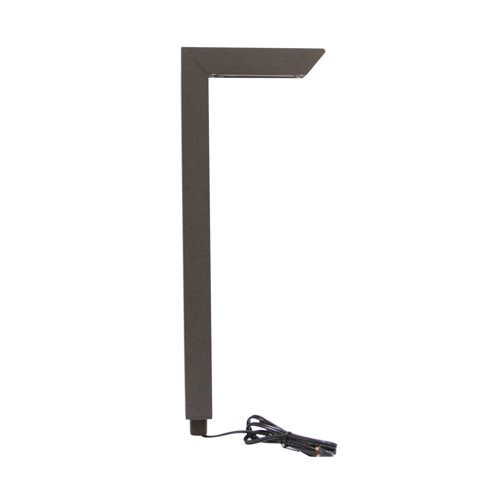 LNC 19.7"H LED Path Light, Aluminum Black Finish, Outdoor Lighting for ...