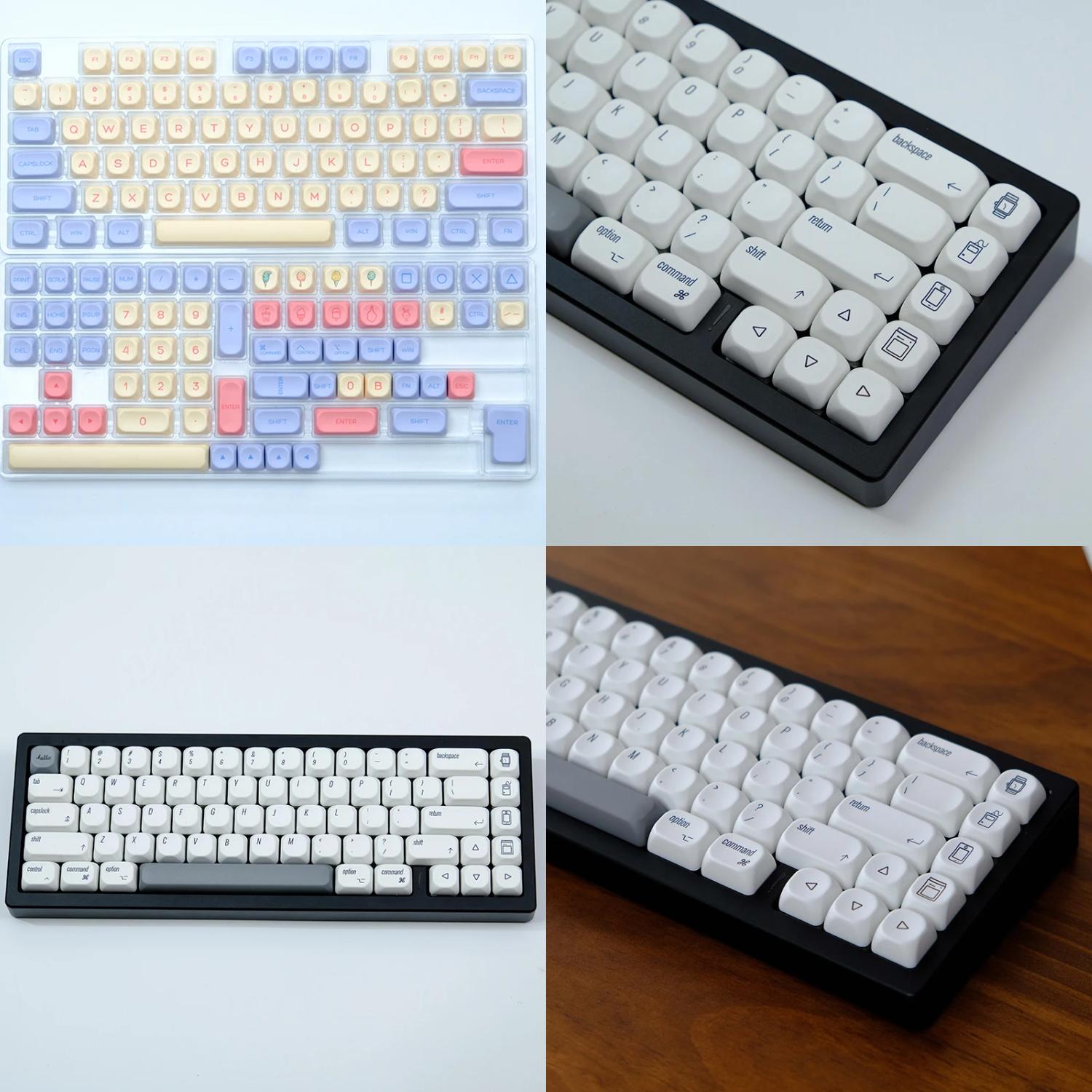LNGHEJZ 138 Keys Japanese Russian Korean KOA Profile PBT Keycap Style ...