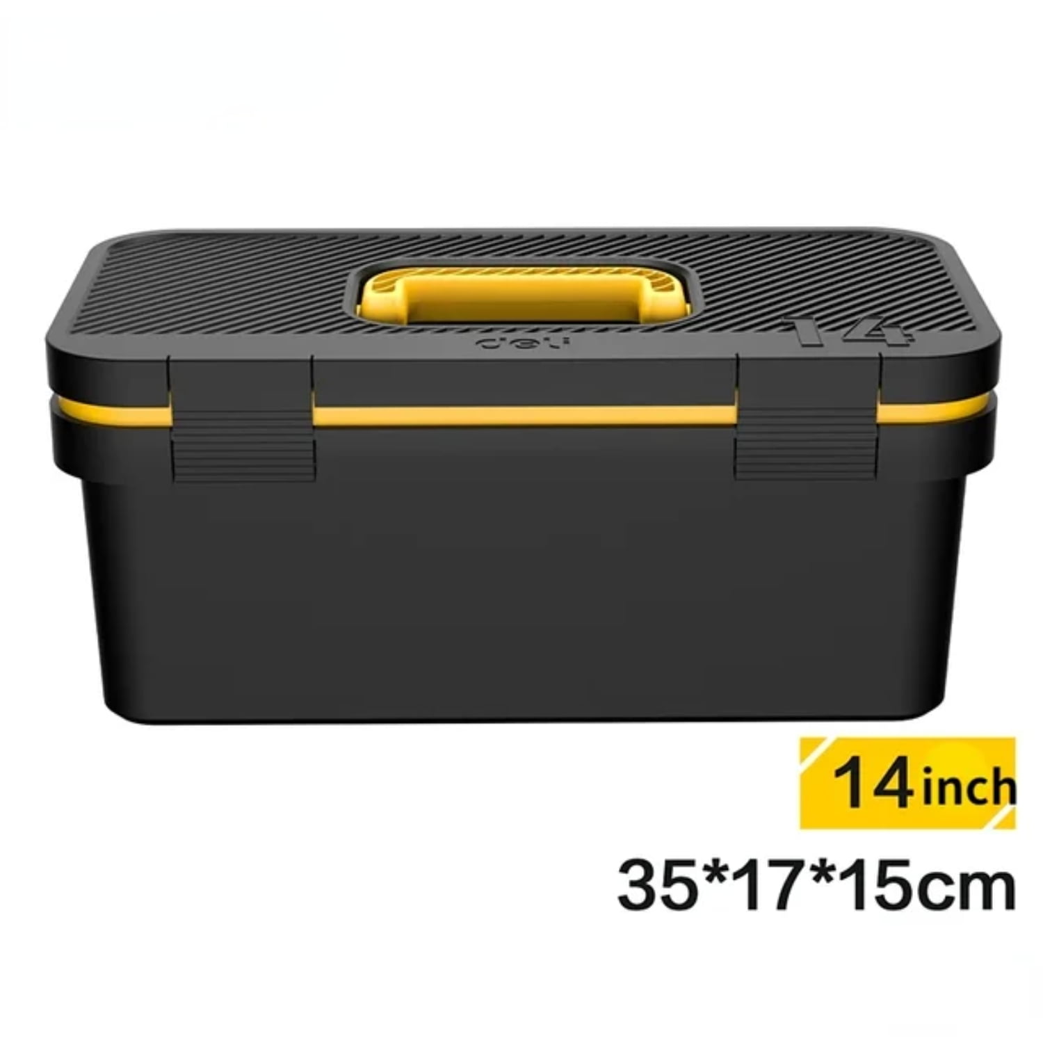 LNGHEJZ 14/17‘‘ Portable Hardware Tool Box Repair Tool Box Organizer ...