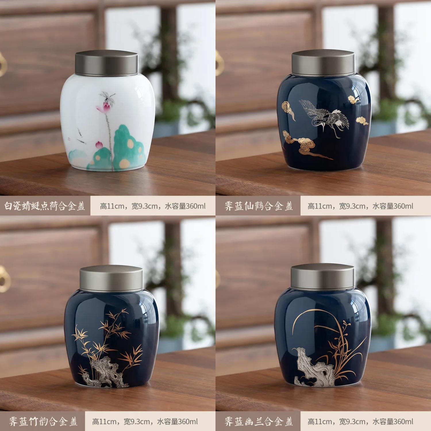 LNGHEJZ Beautiful and lovely small hand-painted ceramic pet ashes ...