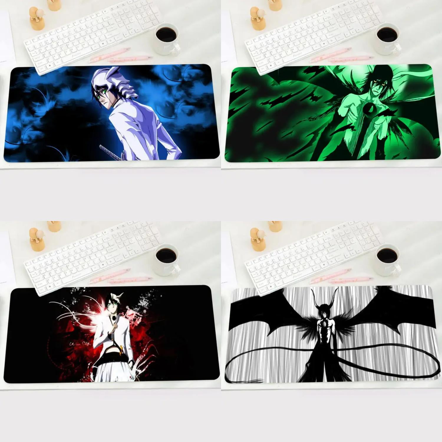 LNGHEJZ Bleach Ulquiorra Cool Big Mouse Pad Large Anime Desk Mat Luxury ...