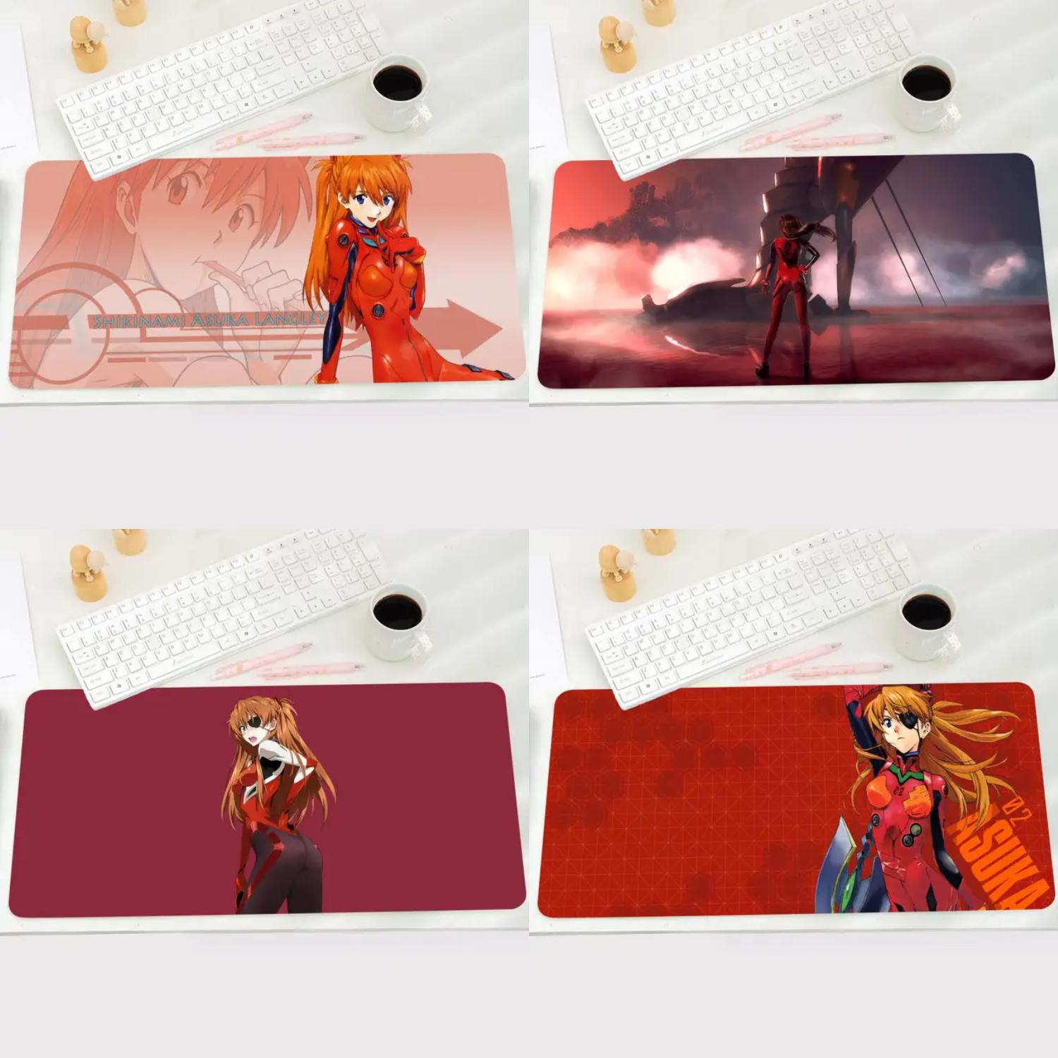 LNGHEJZ Cute Asuka Fashion Mouse Pad Large Anime Desk Mat Luxury ...