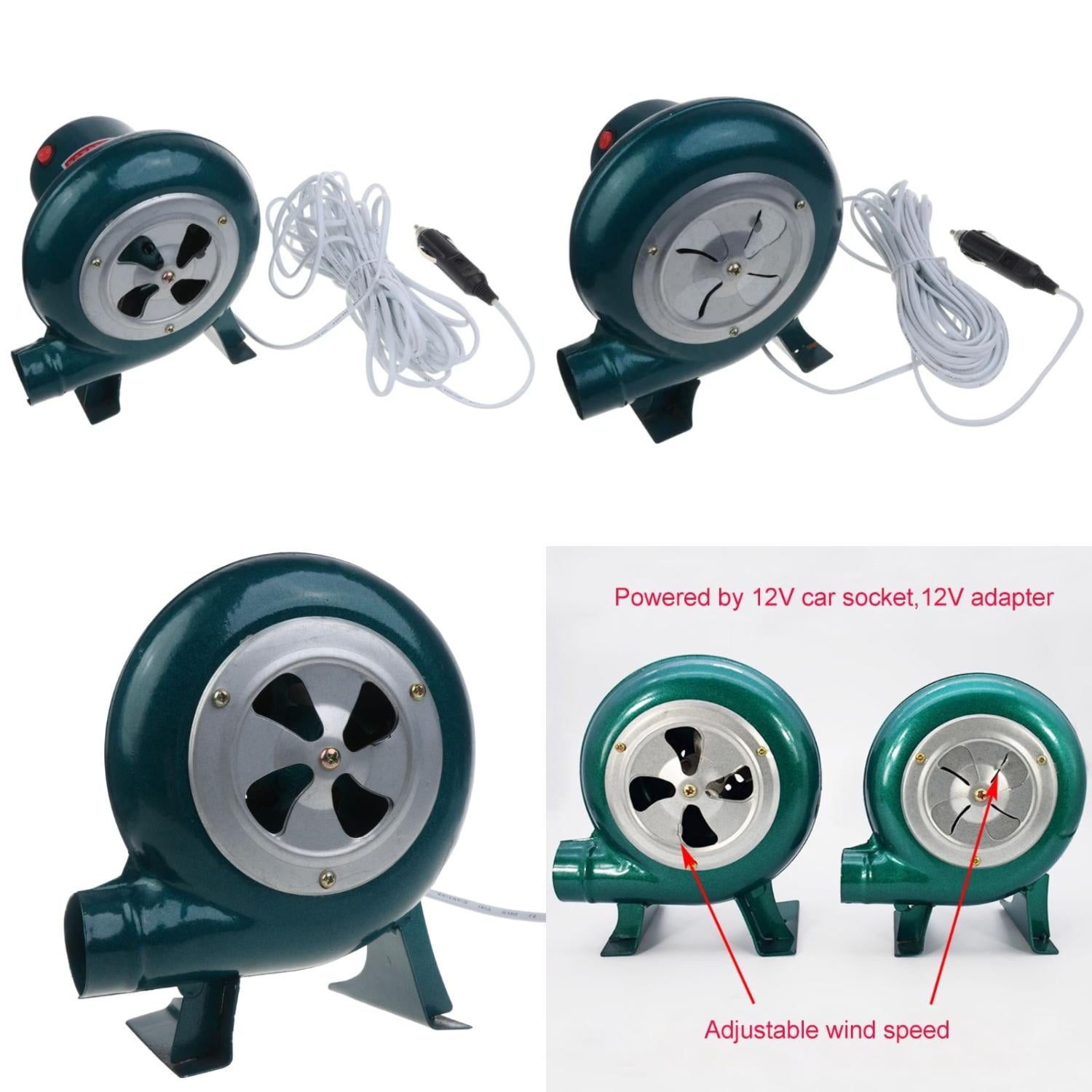 LNGHEJZ Effortless and efficient portable charcoal grill blower fan for ...