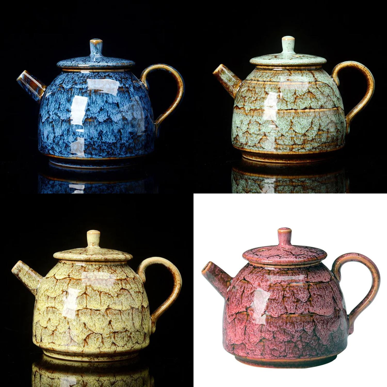 LNGHEJZ Exquisite 300ML Traditional Chinese Ceramic Kung Fu Tea Pot ...