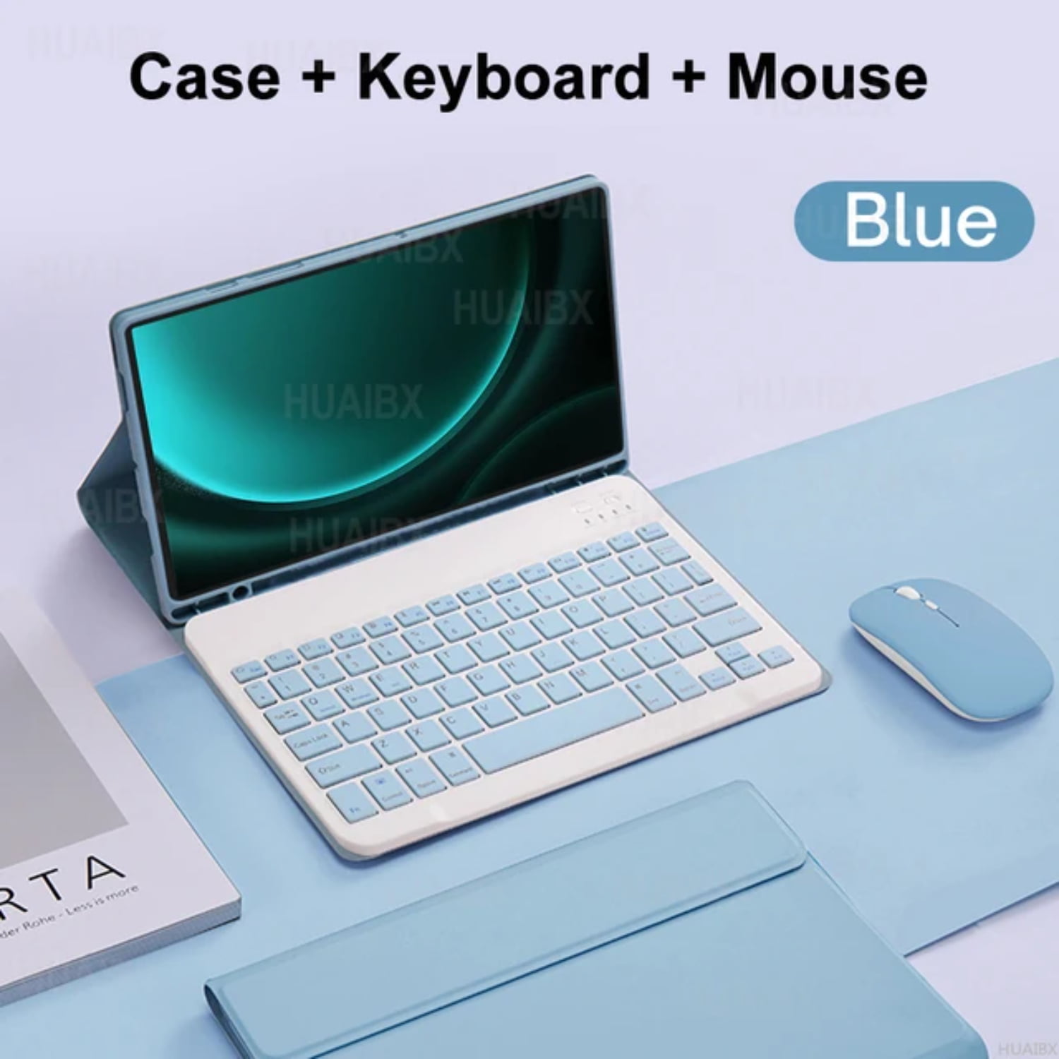 LNGHEJZ For Tab S9 FE 10.9 Inch Case Detachable Keyboard Cover for Tab ...