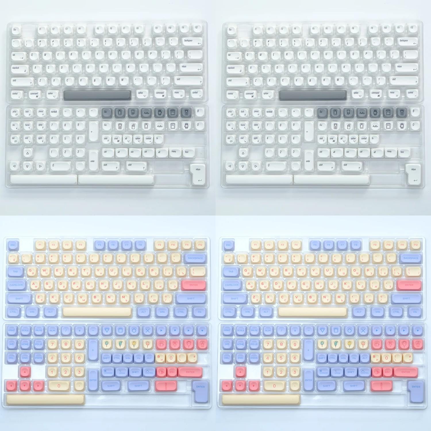 LNGHEJZ Glimmer Similar MOA Keycaps KOA Profile PBT keycap For Mx ...