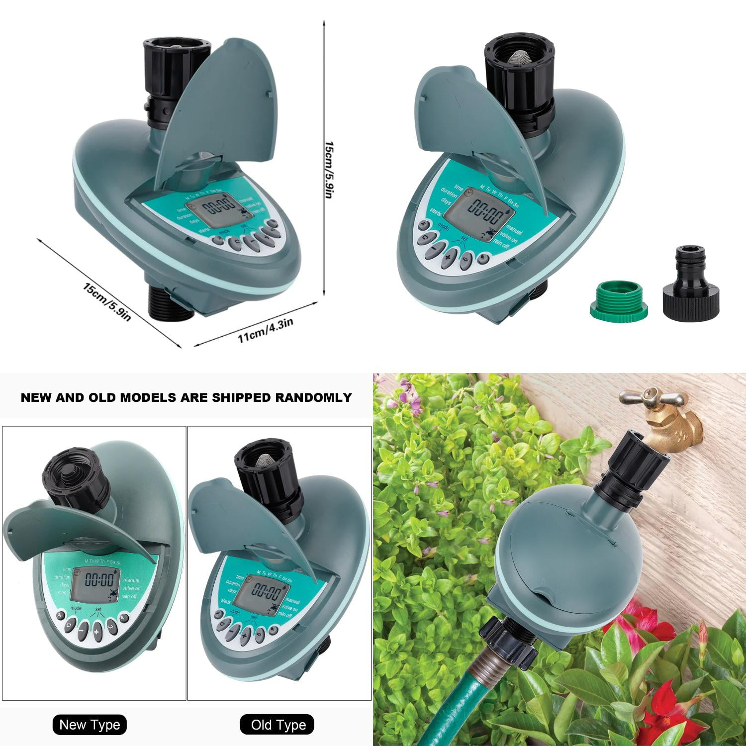 LNGHEJZ Intelligent Home Garden Automatic Irrigation System with Drip ...