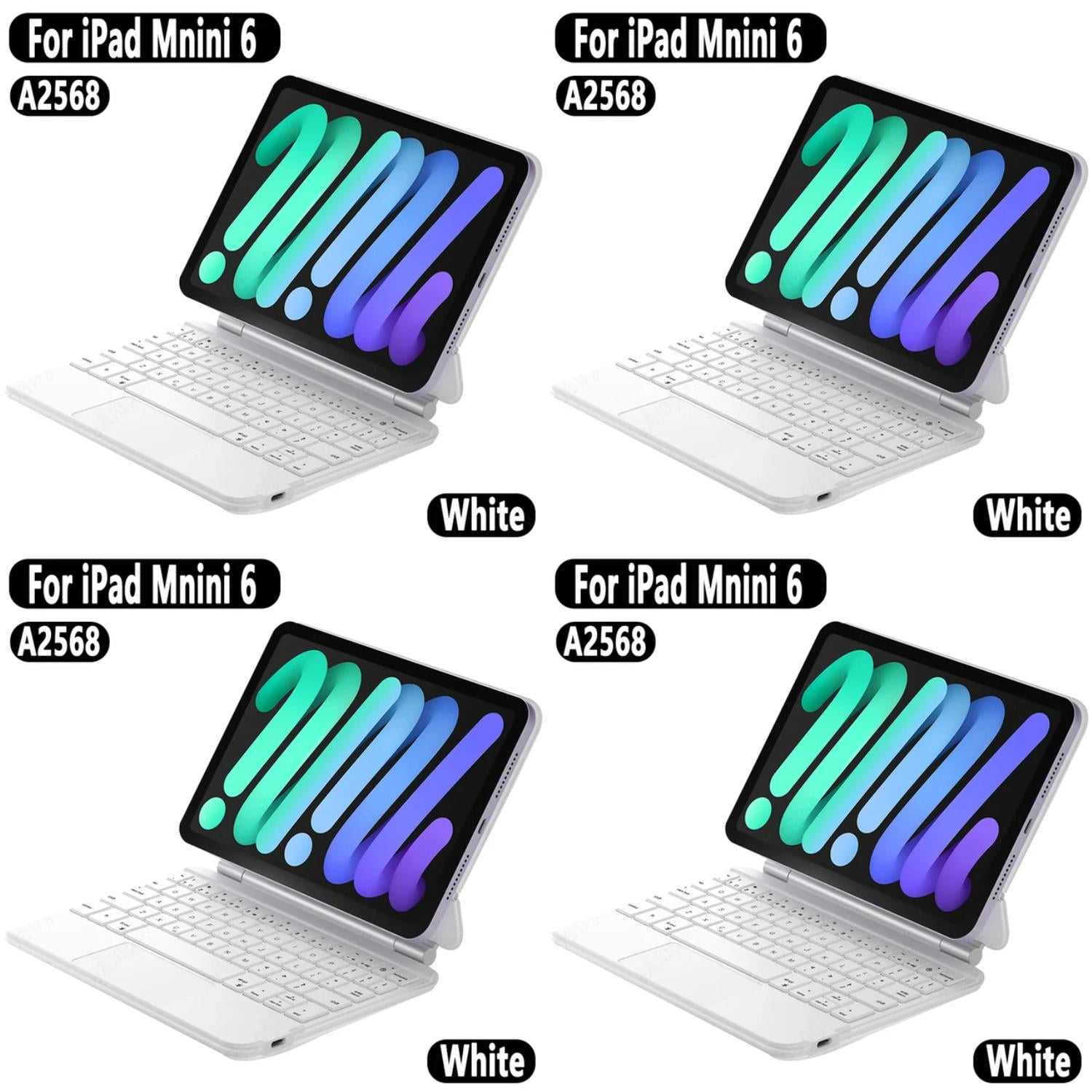 LNGHEJZ Magic Stylish 2021 6th Gen Mini Keyboard Case - Multilingual ...