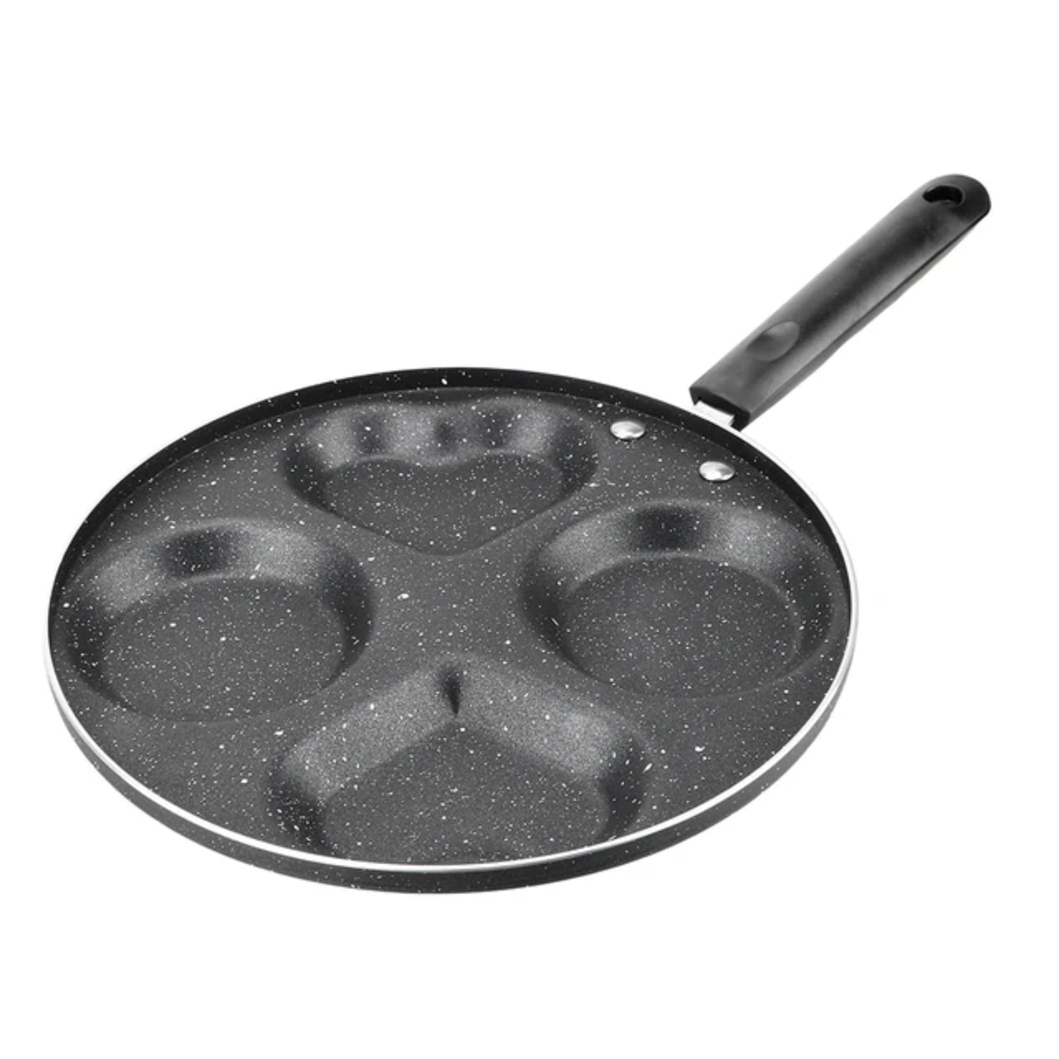 LNGHEJZ Thickened Non-stick Omelet Pan for Breakfast Maker 4/5/7-hole ...