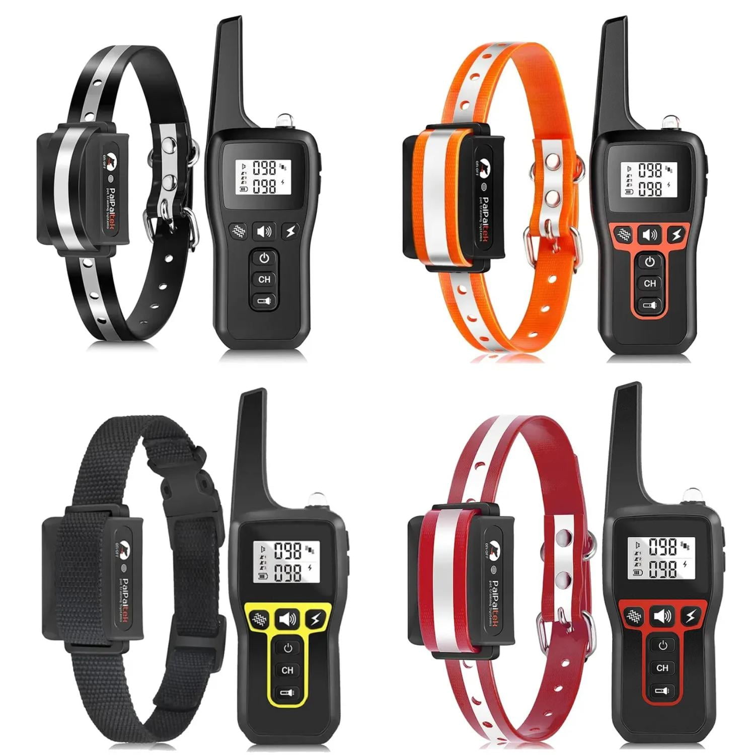 LNGHEJZ Waterproof Rechargeable Dog Training Collar with Remote - 1000M ...