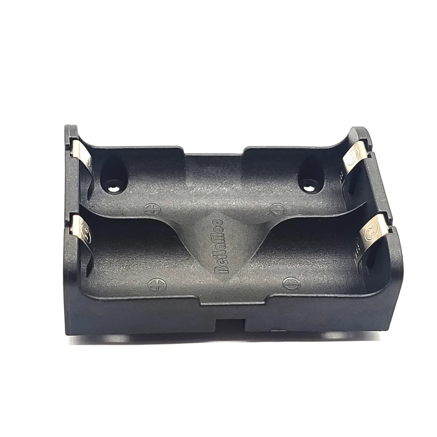 LNGHESM 1/2 Slot 26650 Battery Holder PCB Perforated Pin Bbattery Box ...