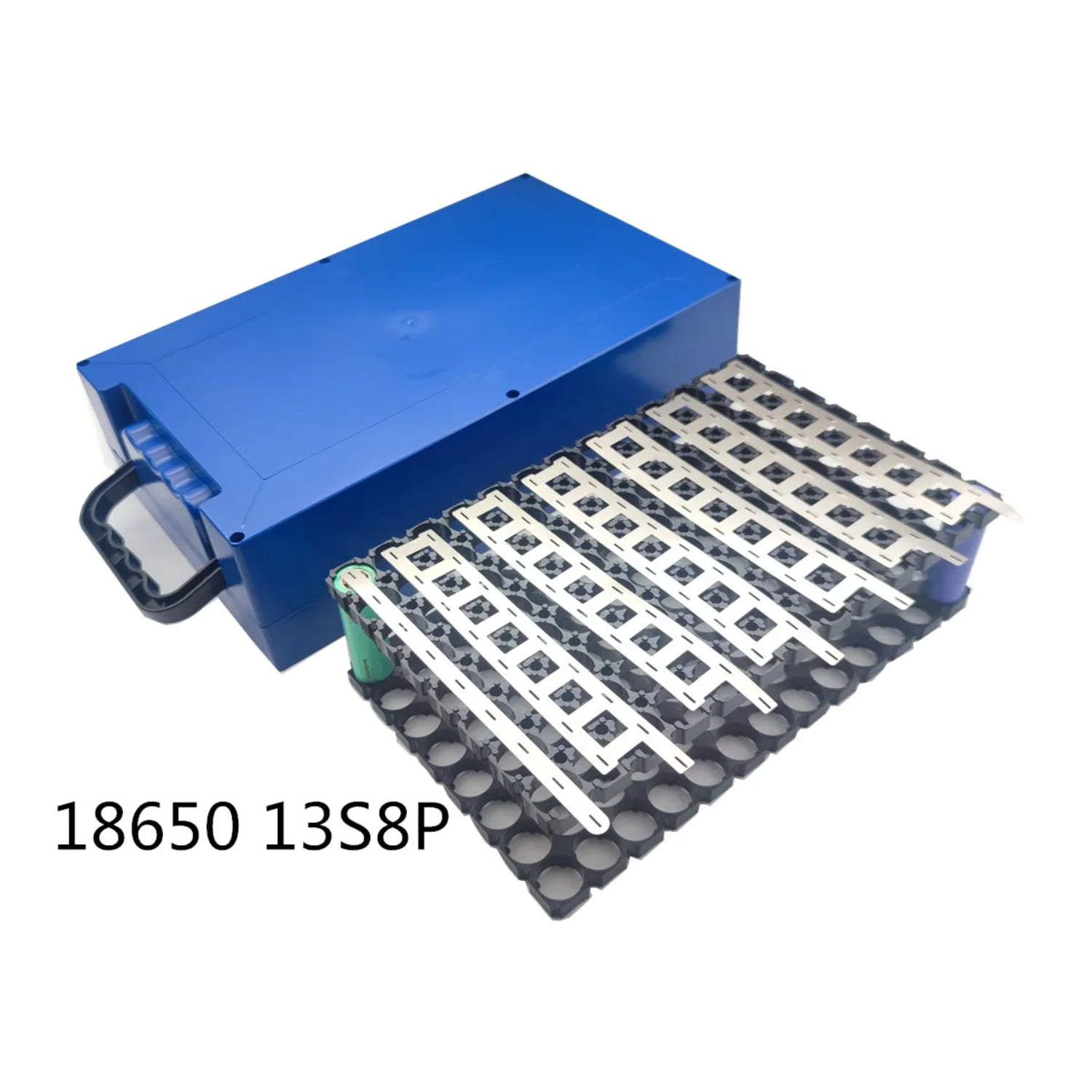 LNGHESM 13S8P 14S8P 18650 Battery Box Li-Ion Cell Housing Case Holder ...