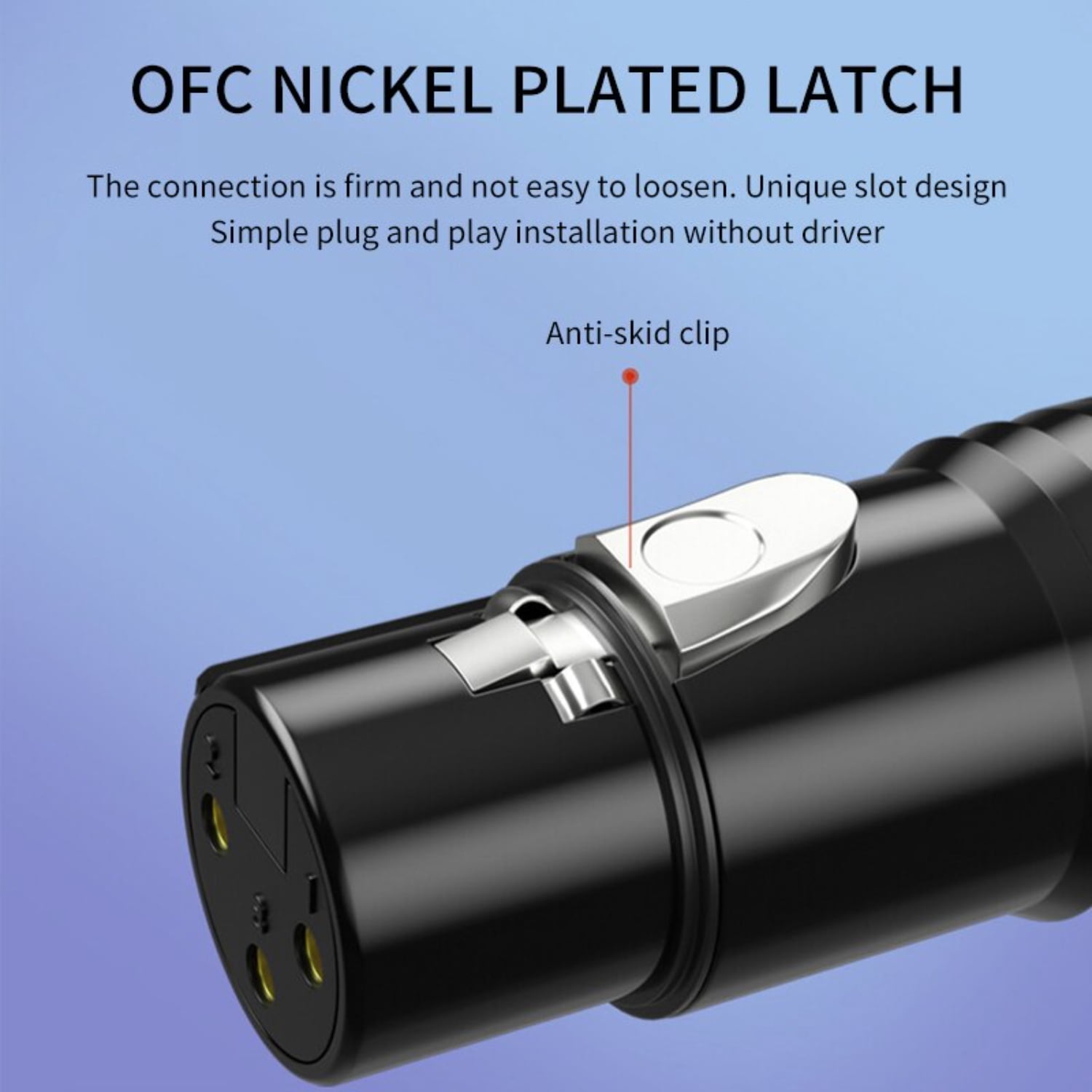 LNGHESM High Quality Male to Female XLR Cable with 3 Pin Audio Lines ...