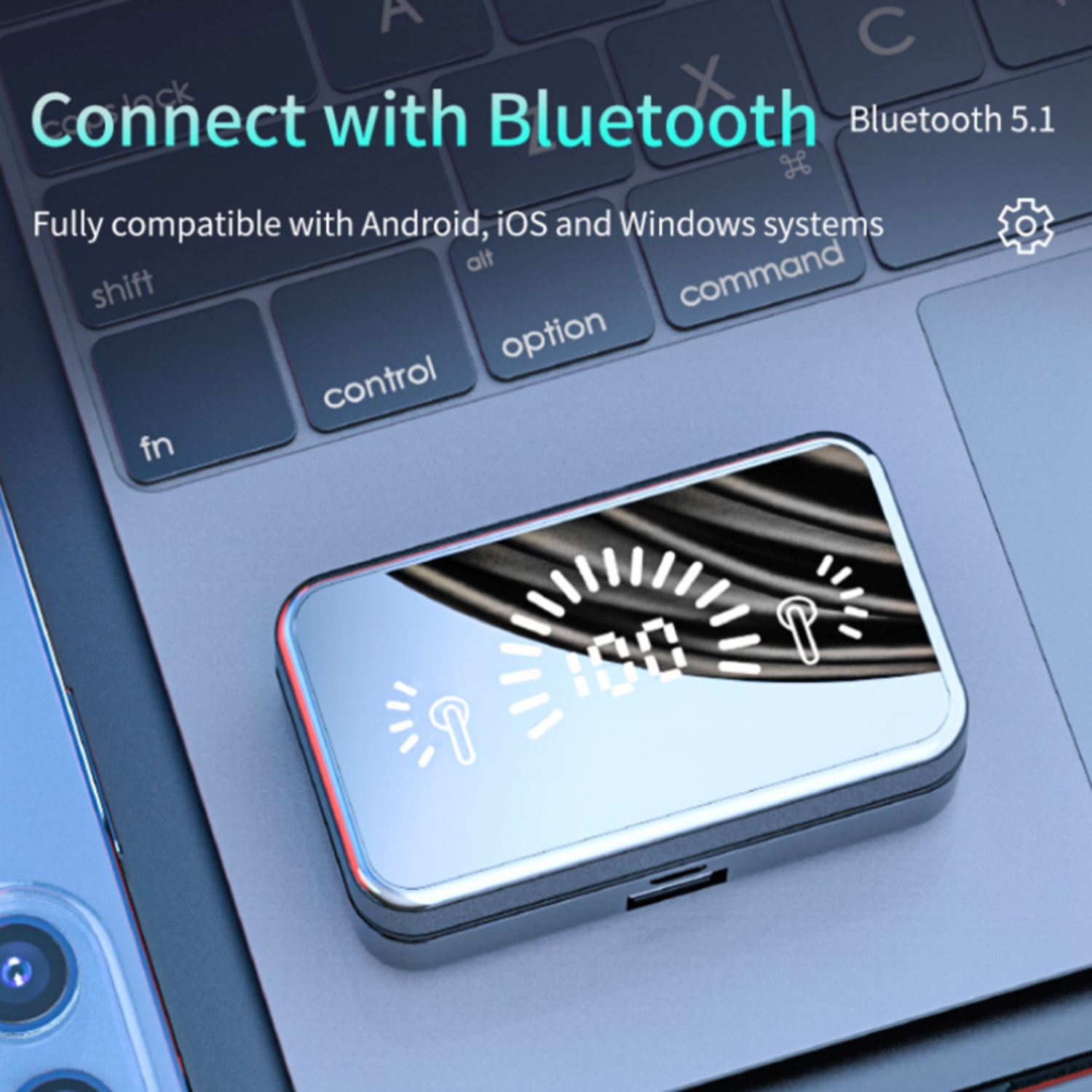 LNGHESM S20 TWS Wireless Bluetooth Headset with Charge Box Noise ...