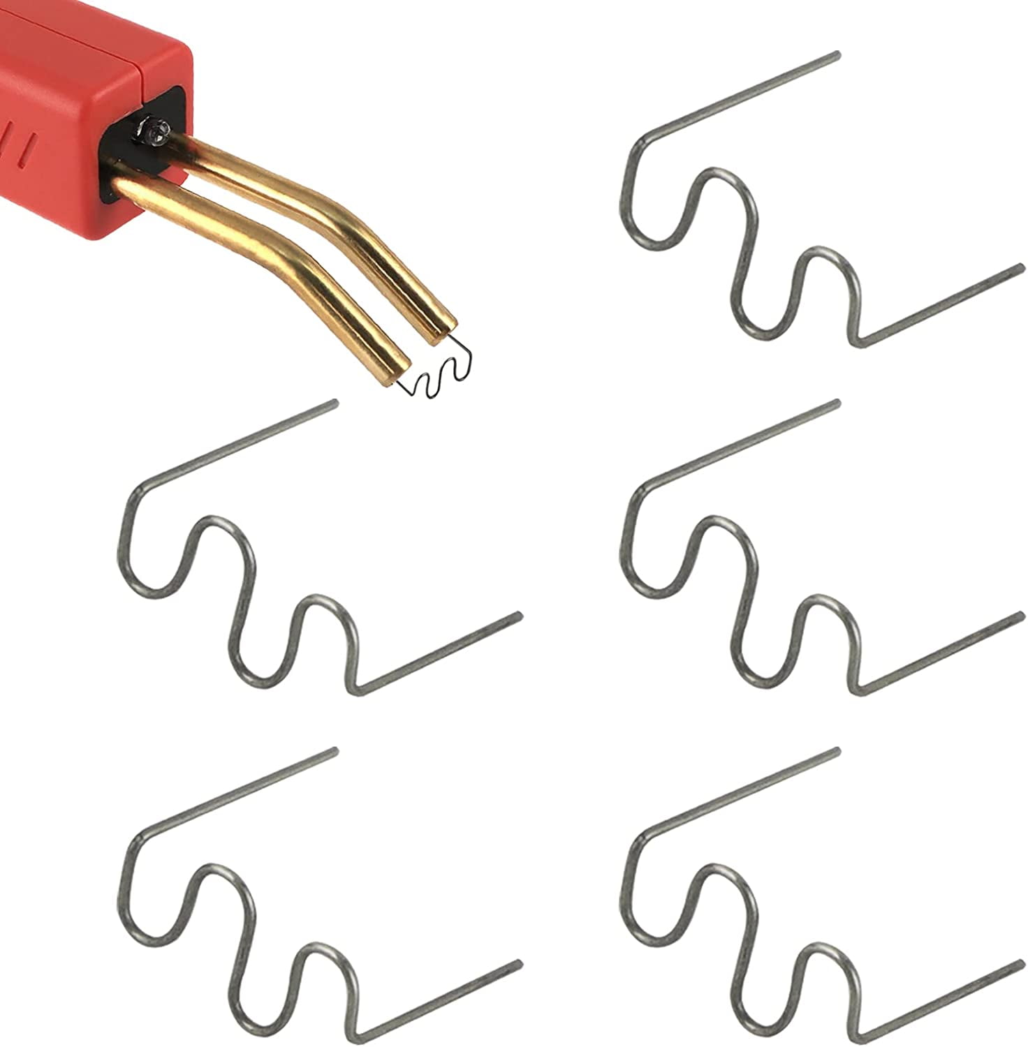 LNGOOR 500pcs Hot Stapler Staples, Car Auto Bumper Plastic Repair ...