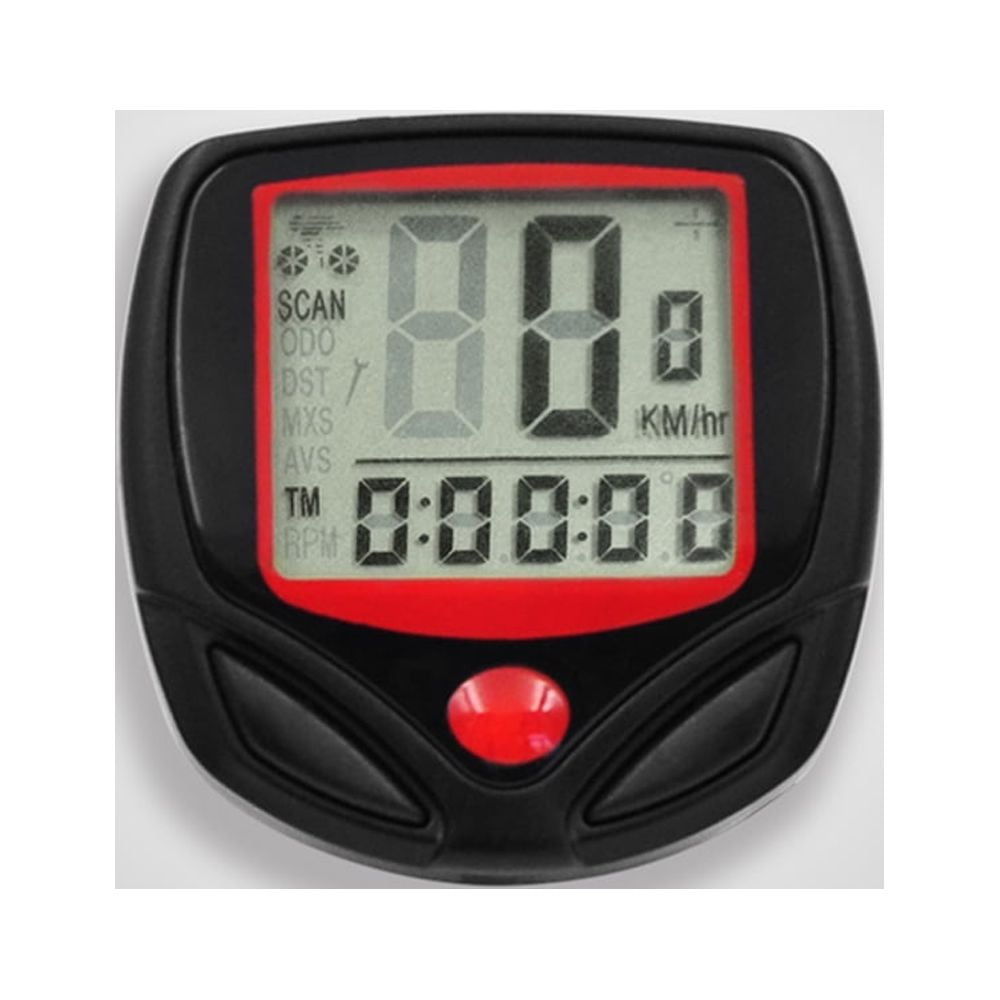 LNGOOR Bicycle Stopwatch Bike Computer Waterproof LCD Backlight Wire ...