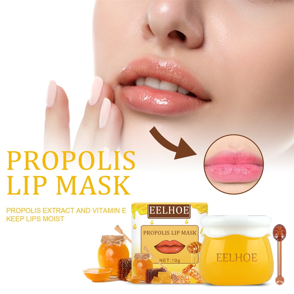 LNGOOR Honey Lip Mask Lip Sleeping Mask Berry Behind the Mask Lip ...