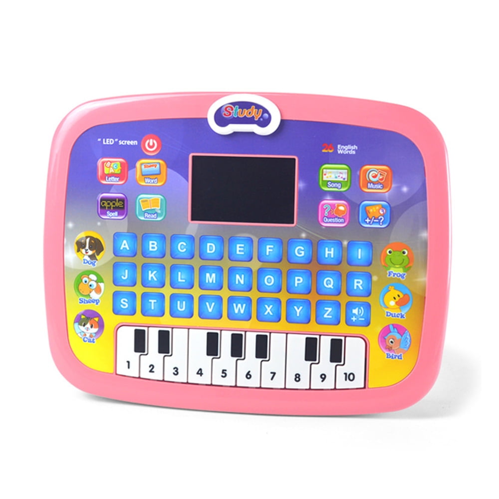 LNGOOR Kids Computer Tablet Toy Children Early Educational Learning ...