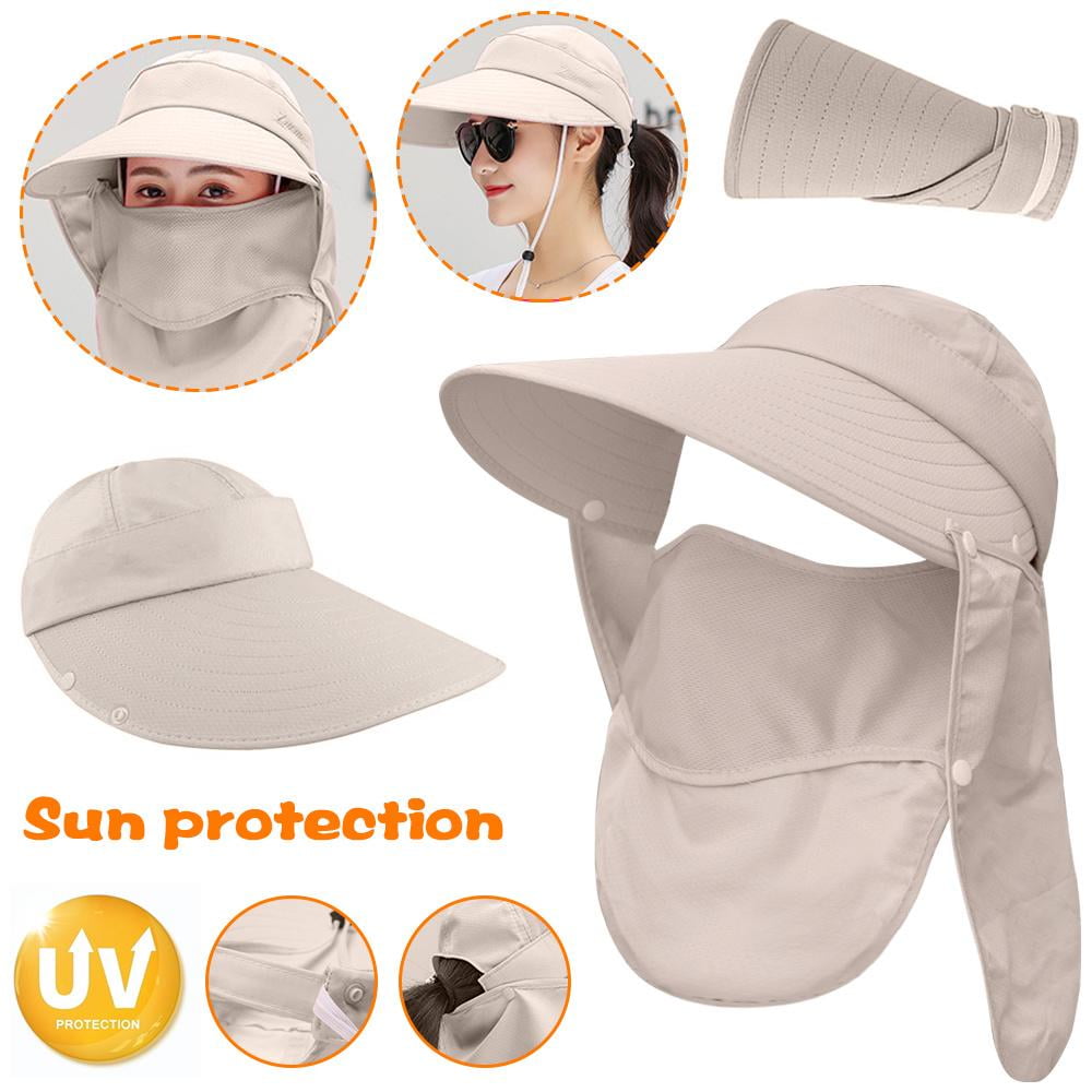 LNGOOR Outdoor Sun Hats, Wide Brim UV Protection Visor UPF 50+ Fishing ...