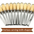 LNGOOR Piece Carving Tools Kit, Mallet-Carving Chisels and Gouges for ...