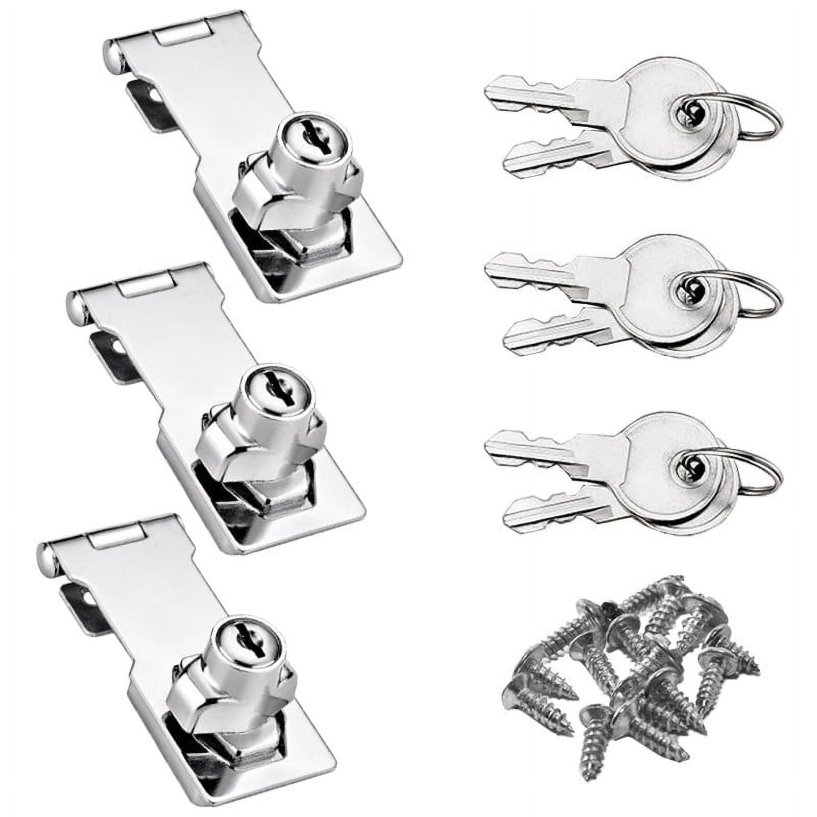LNJBABAO Mortise Locks Set with Keyed Hasp, Anti-Theft Design - Walmart.com