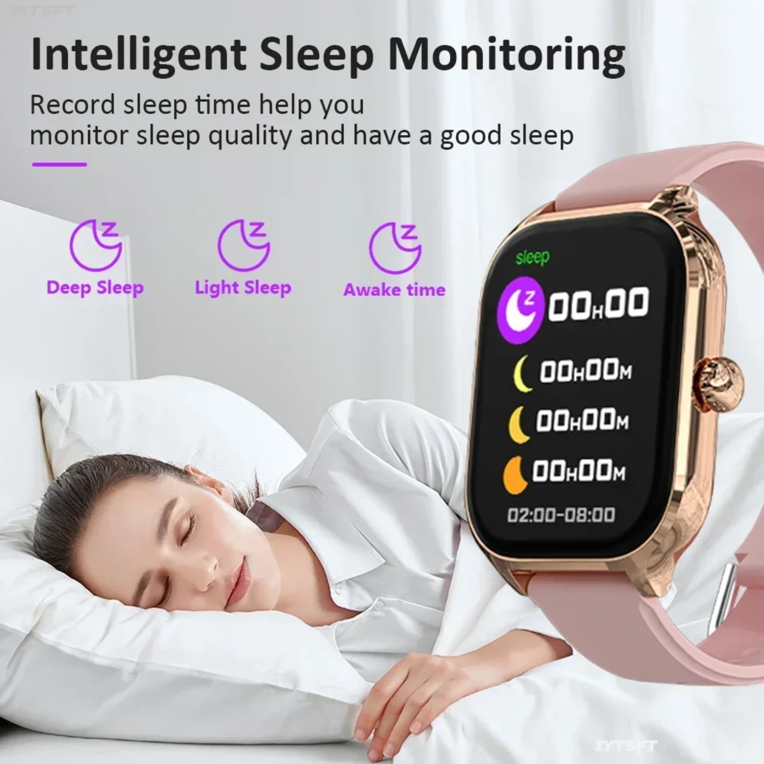 LNJLAN 2024 Smart Watch Bluetooth Call Music Multiple Sports Message ...