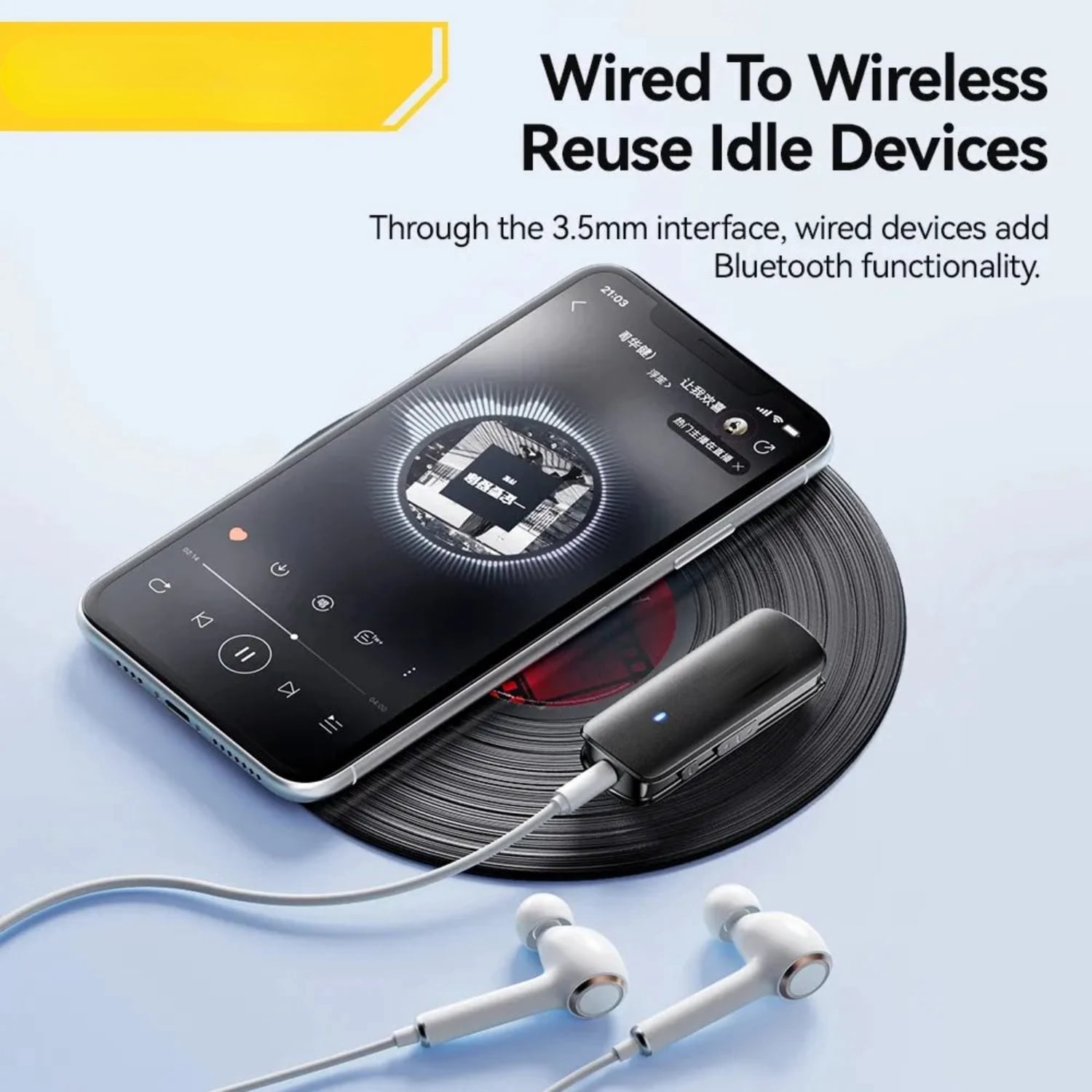 LNJLAN Collar Clip Bluetooth Adapter - Walmart.com