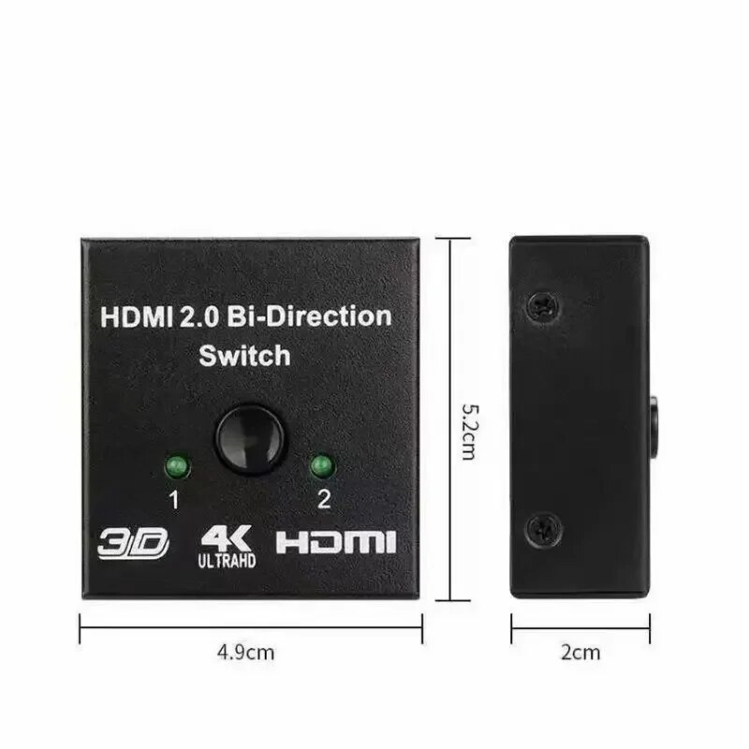 LNJLAN Dual-direction 4k High-definition TV Distribution Splitter 2-in ...