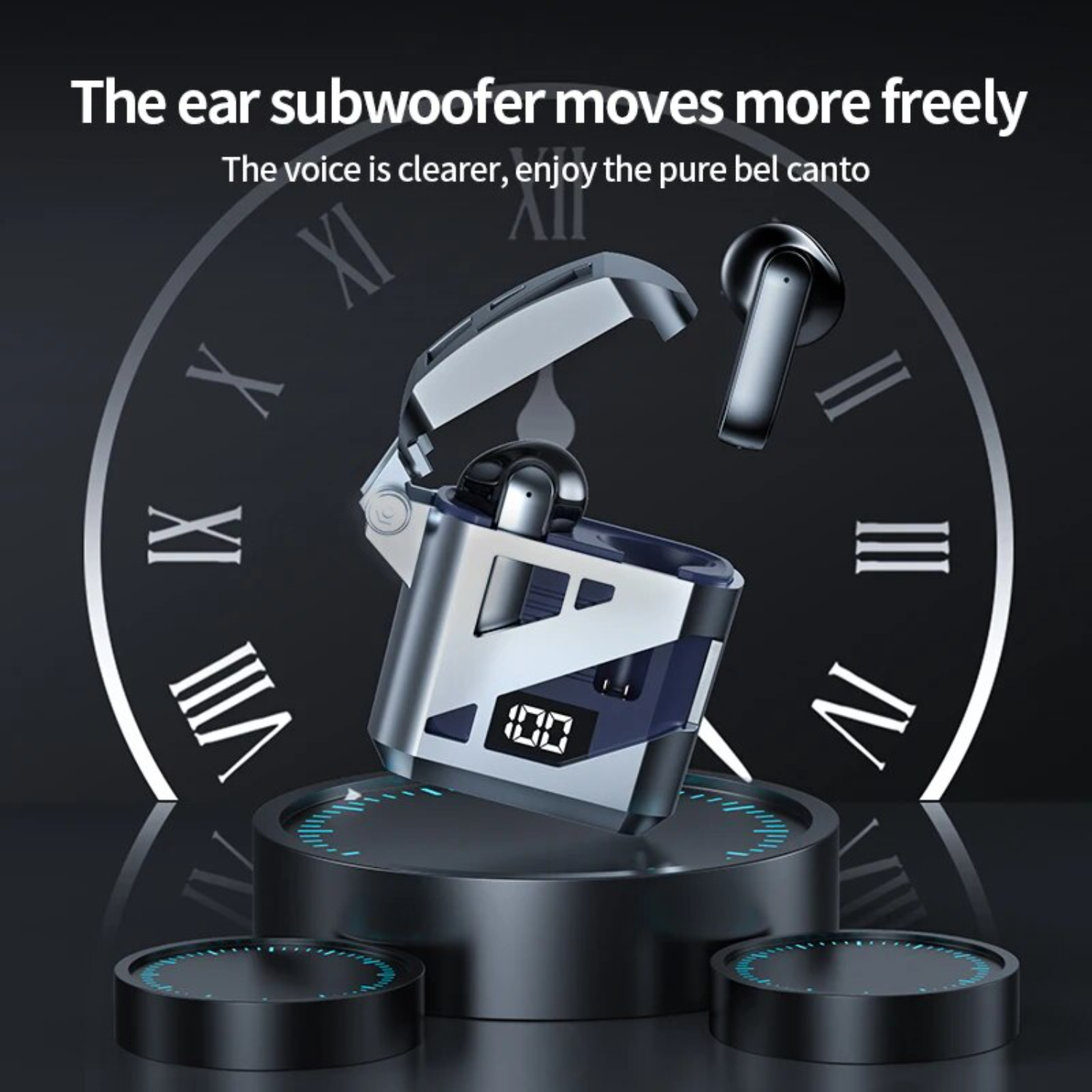 LNJLAN GT02 TWS Headphones Bluetooth Earphone Earbuds Wireless Headset Women Gaming Men Smart ...