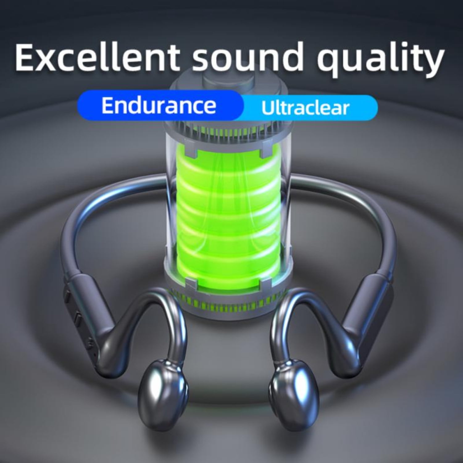 LNJLAN High Battery Power Ks15 Bluetooth Neck Mounted Wireless Earphone ...