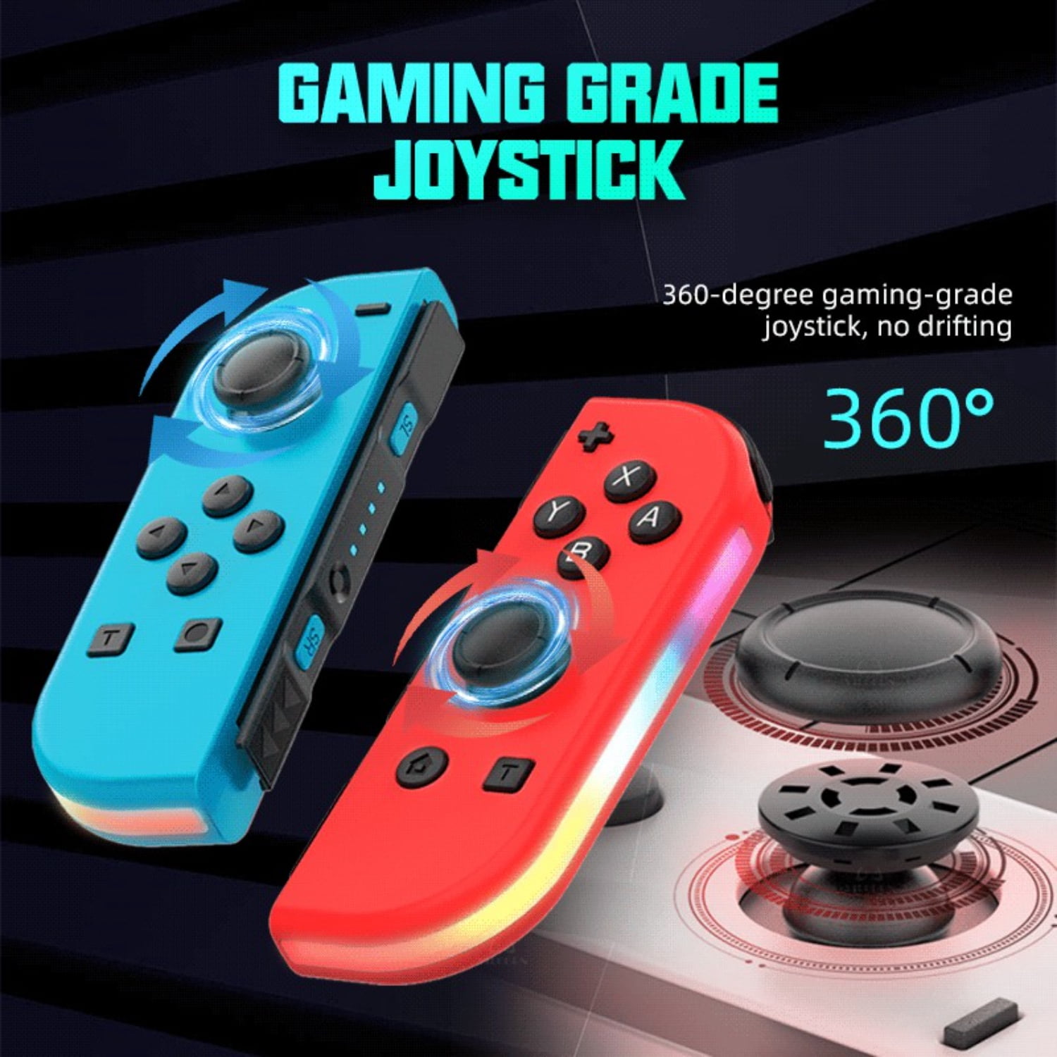 LNJLAN Joy RGB 5.2 BT L/R Joypad /Lite/Oled Joystick with Dual ...