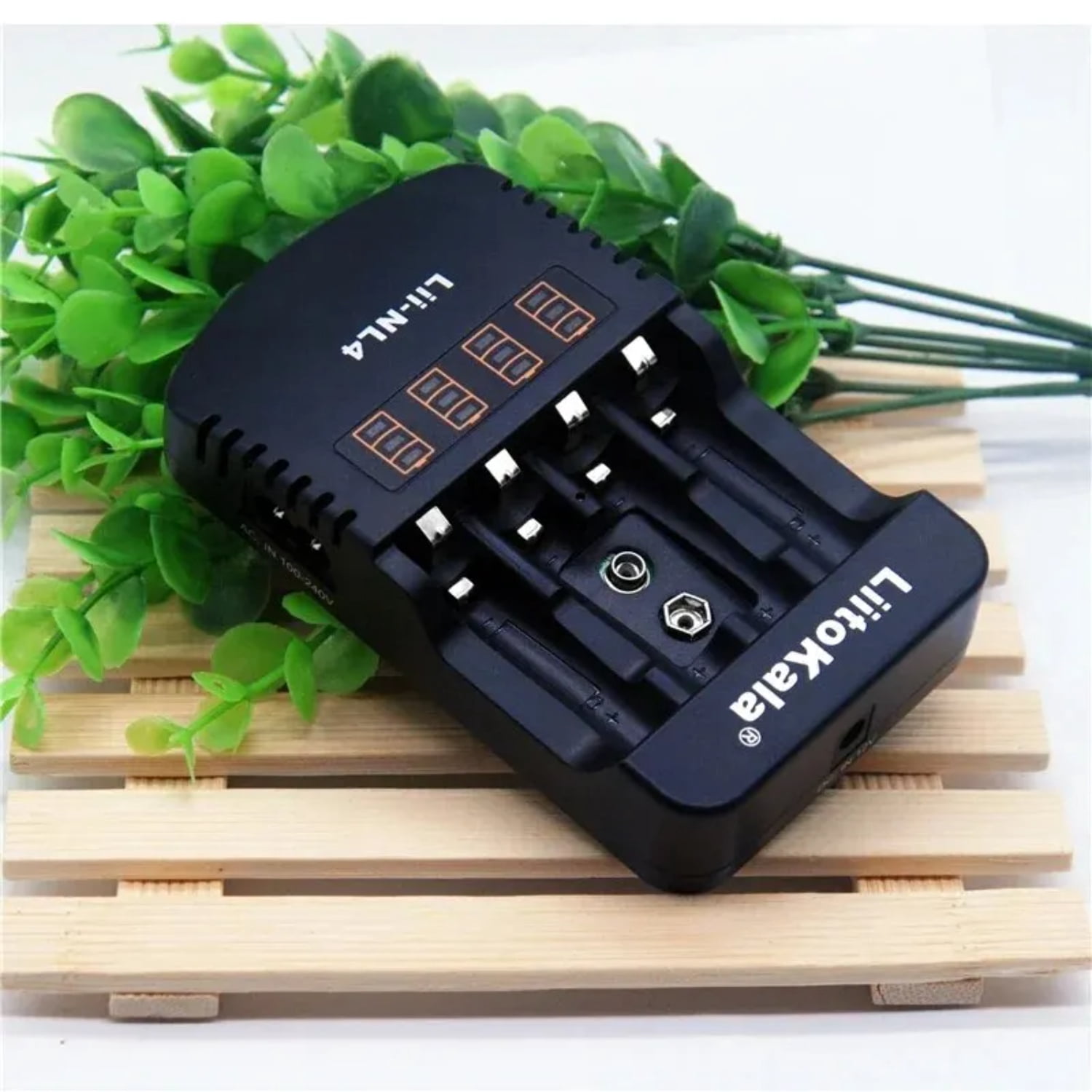 LNJLAN Lii-NL4 Lii-ND4 1.2V AA AAA 9V Battery Charger Ni-MH Ni-Cd ...