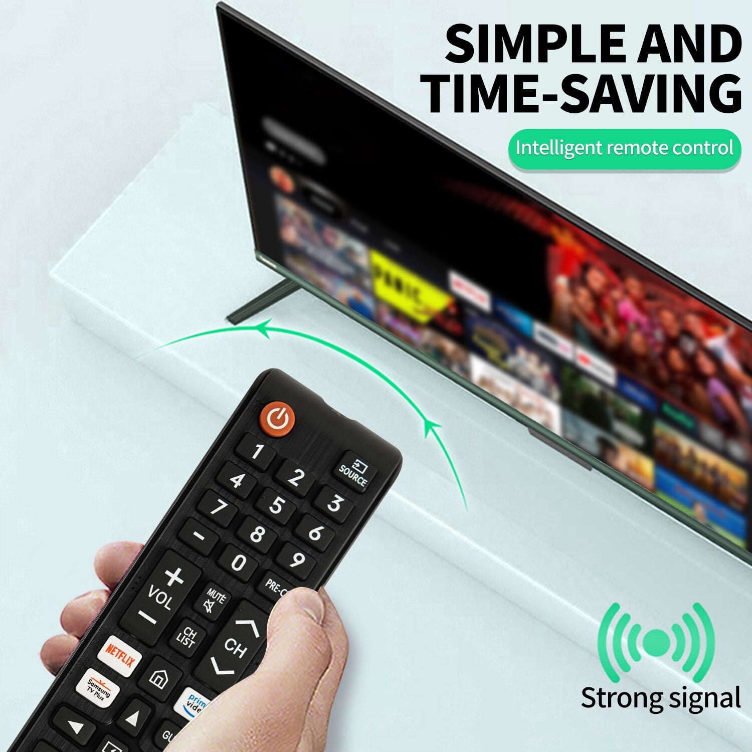 LNJLAN Replacement Remote BN59 01315J Smart TV UN43TU7000F UN50TU7000F ...