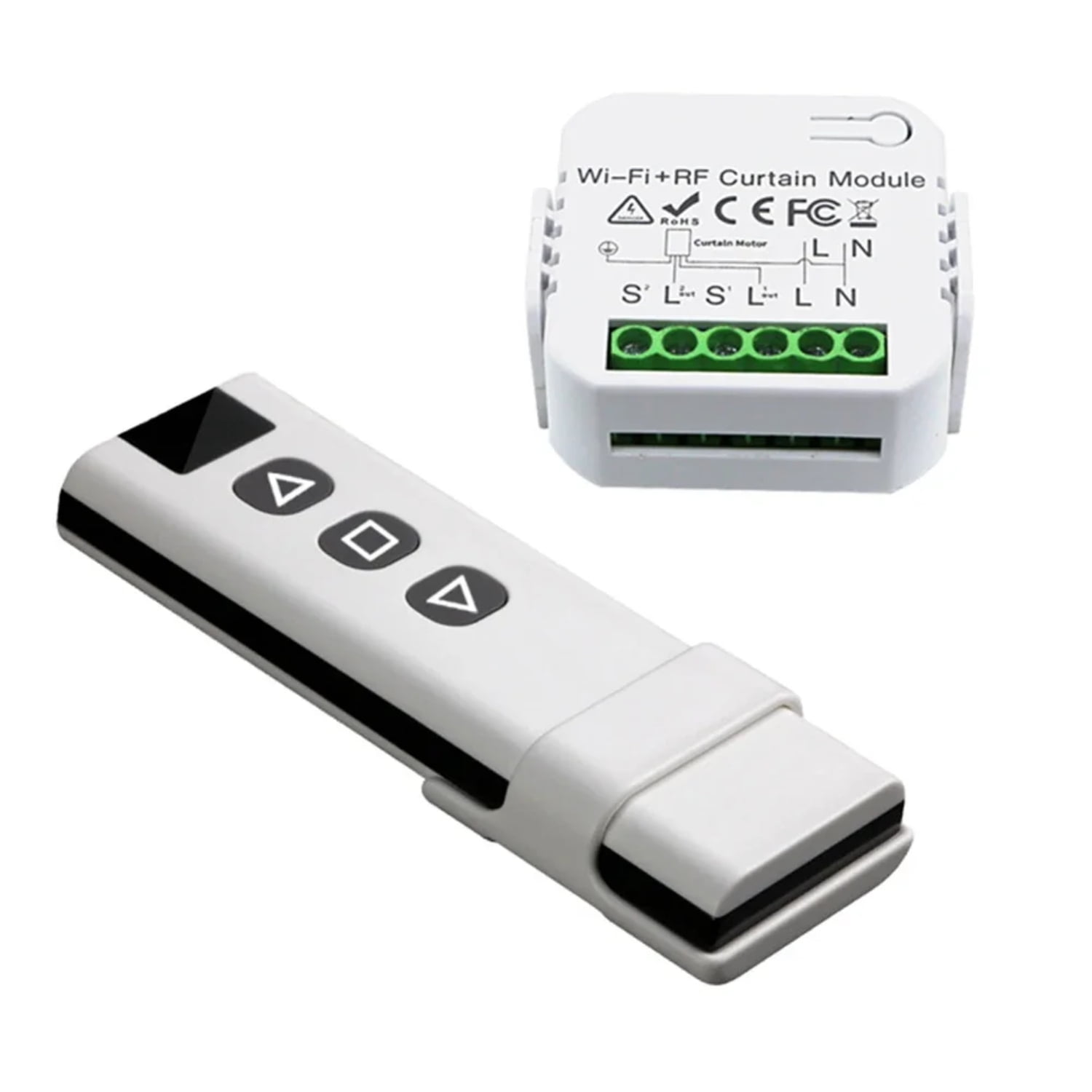 LNJLAN Smart Life Wifi Rf Curtain Switch Roller Shutter Module 433mhz ...