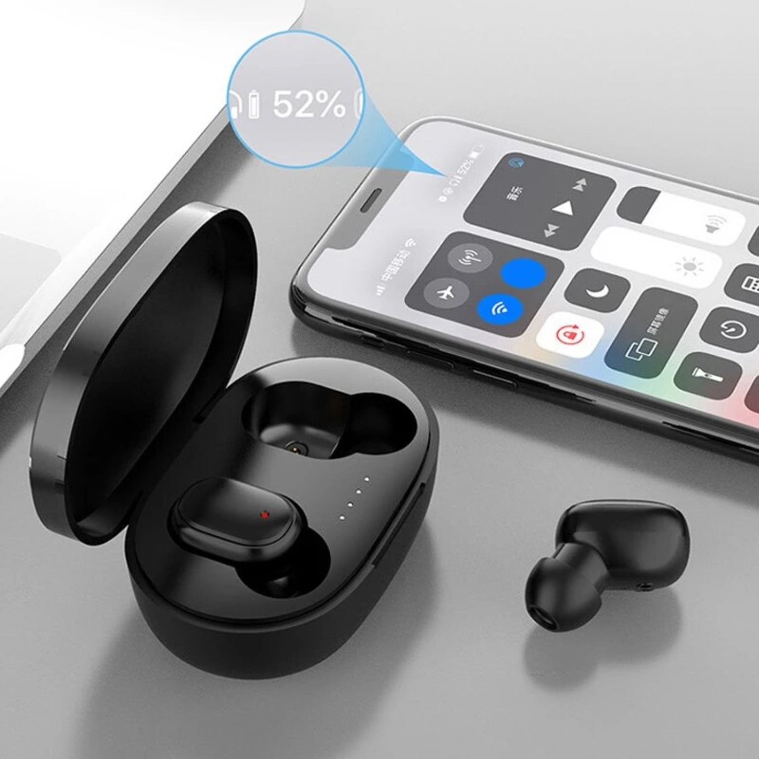 LNJLAN TWS A6S Wireless Bluetooth Headset Earbuds Noice Cancelling ...