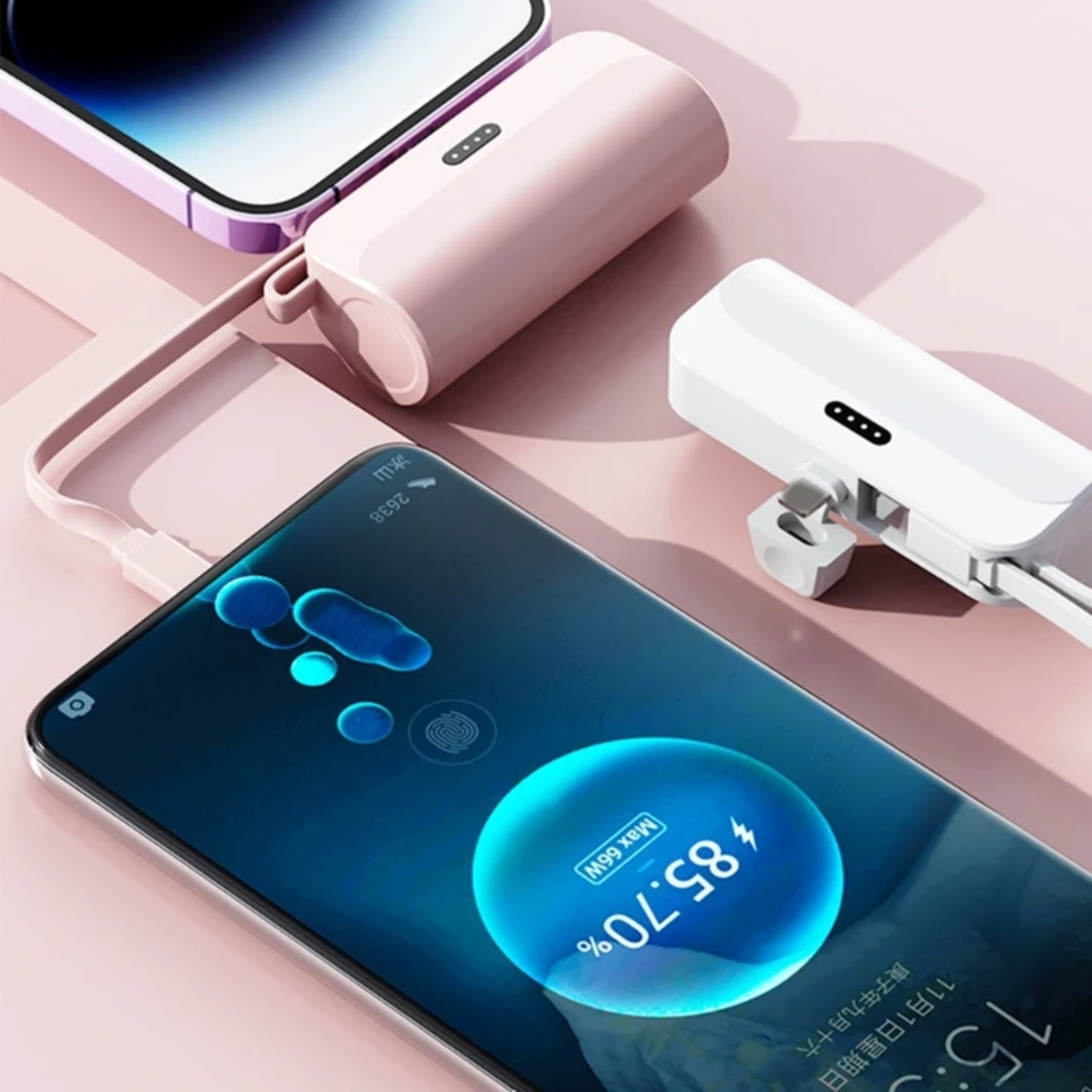 LNJLAN Type C 18650 Battery Charger Power Bank DIY Power Bank Box Case ...