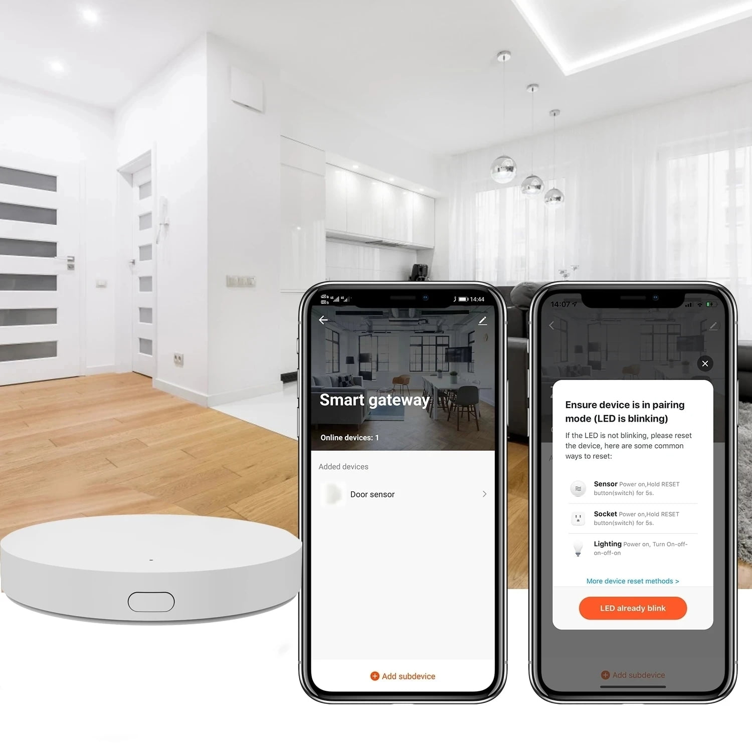 LNJLAN ZigBee Smart Hub Multi- Smart Life Wifi Zigbee Bluetooth APP ...