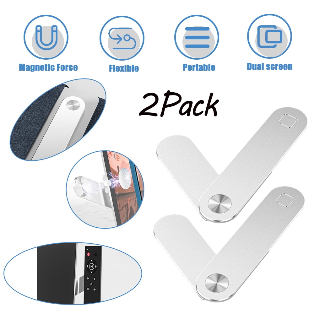 LNKOO 2Pack Adjustable Laptop Side Mount Clip on Monitor Magnetic ...