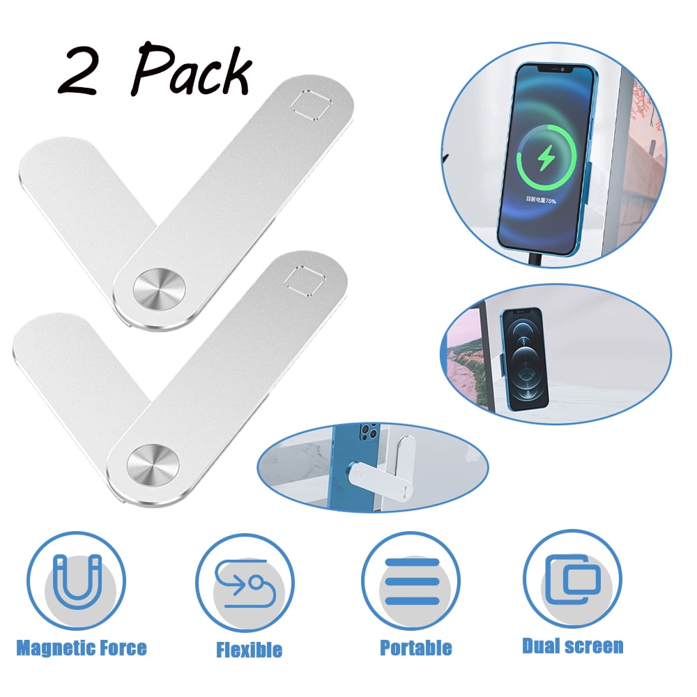 LNKOO 2Pack Laptop Phone Holder, Adjustable Laptop Side Mount Clip ...