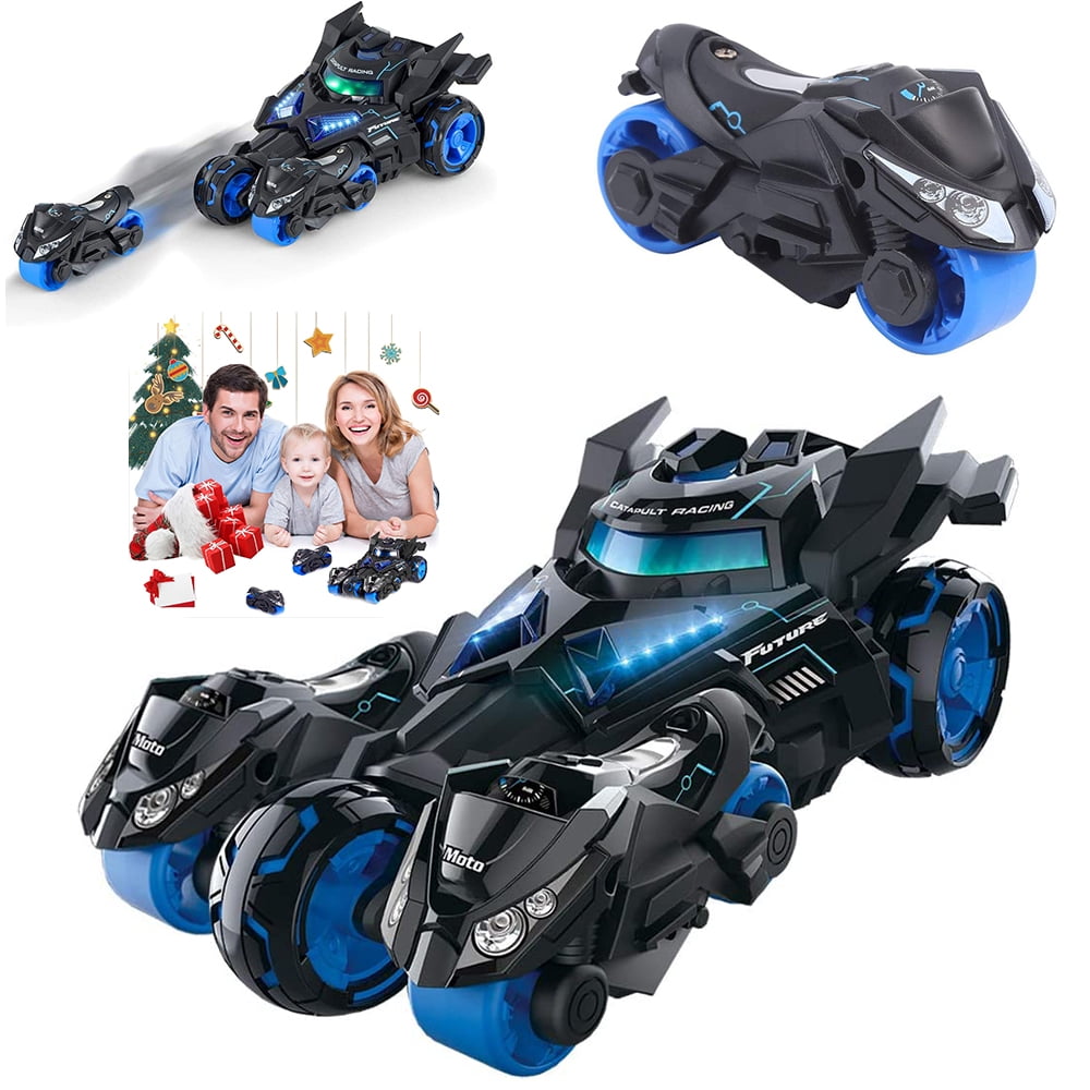 LNKOO 3 in 1 Pull Back Vehicles Toy Pop-up Pull Back Motorcycle Model ...