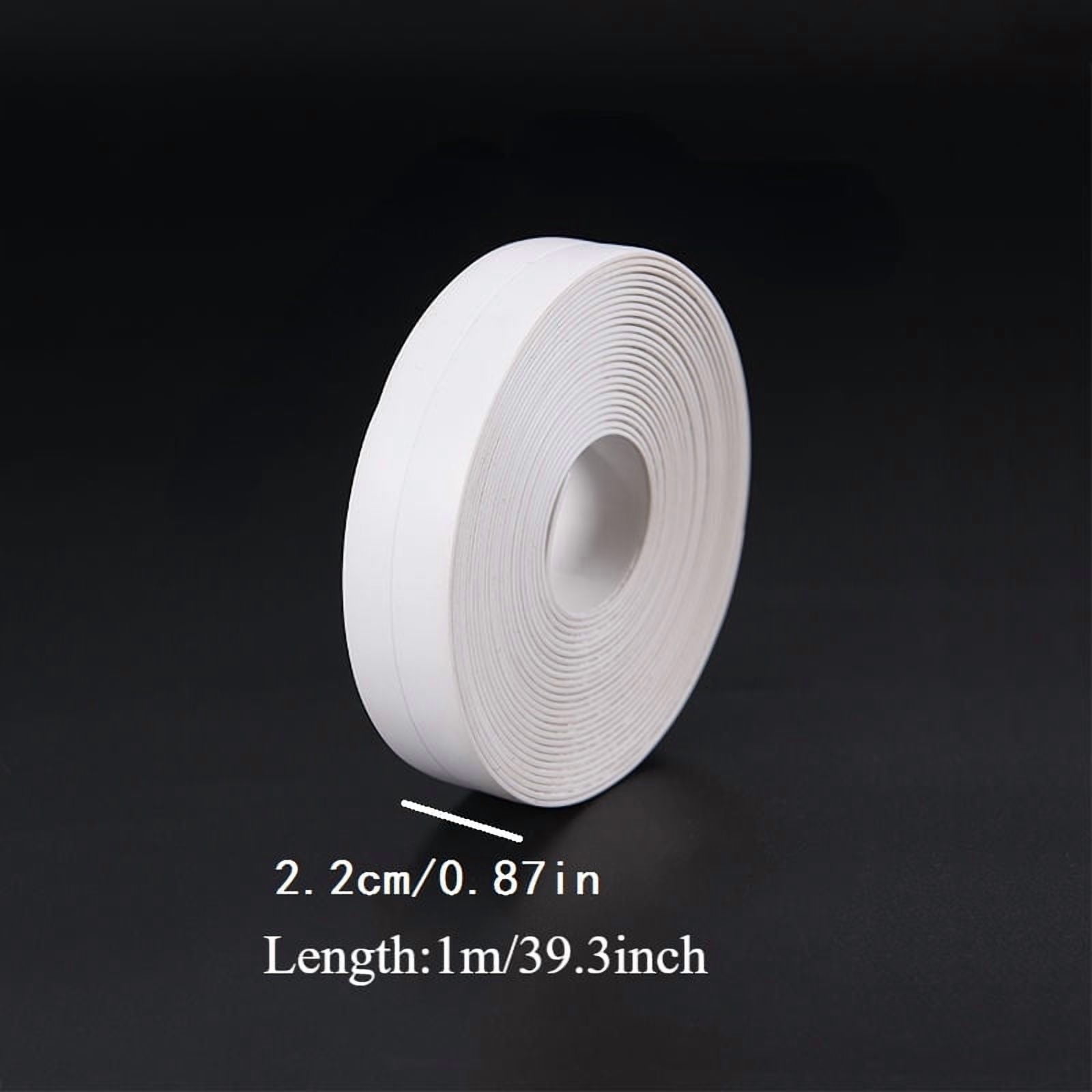 LNKOO Waterproof Caulk Strip, PE Adhesive Sealing Tape, Bathroom ...