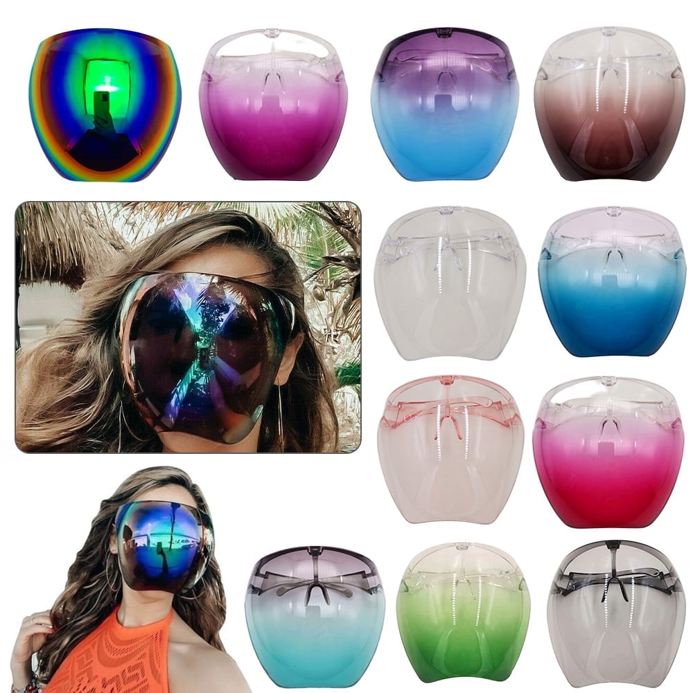 LNKOO Oversized Huge Big Shield Full Face Polarized Large Mirror ...