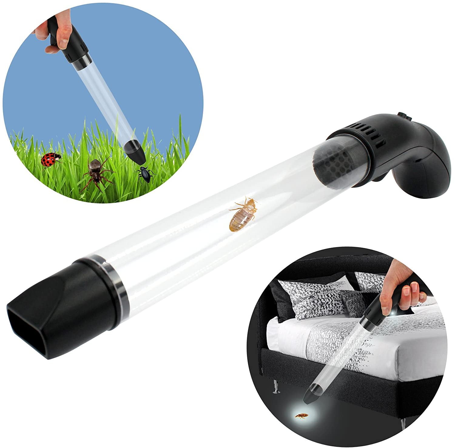 LNKOO Pest Control For Behind Sofa Cracks & Crevices, Vacuum Insects ...