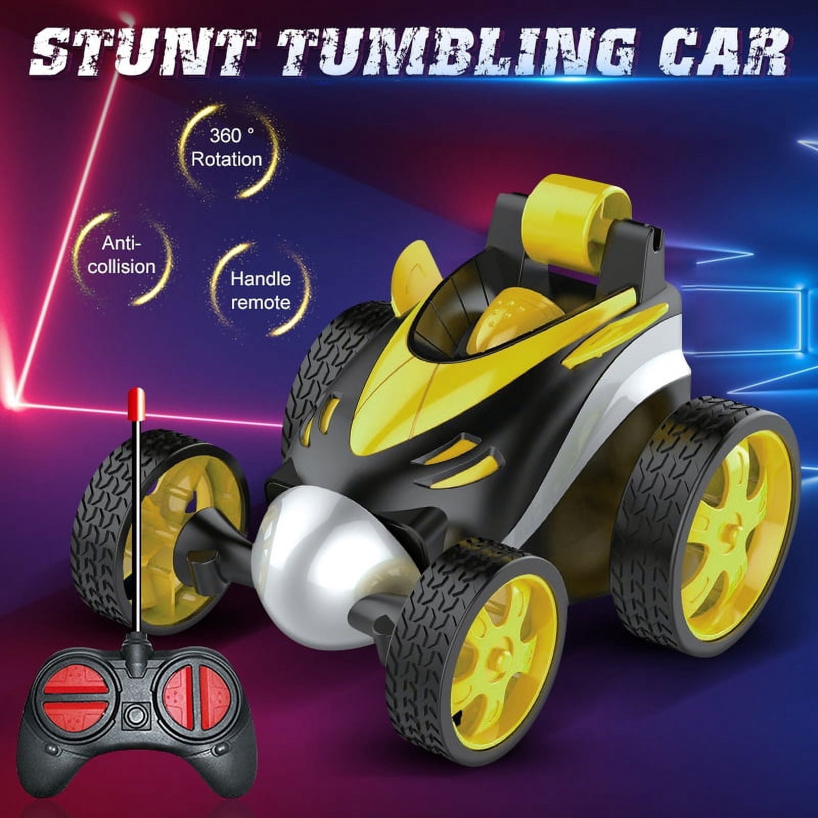 LNKOO RC Cars for Kids, Remote Control Car 360 Rotating High Speed ...