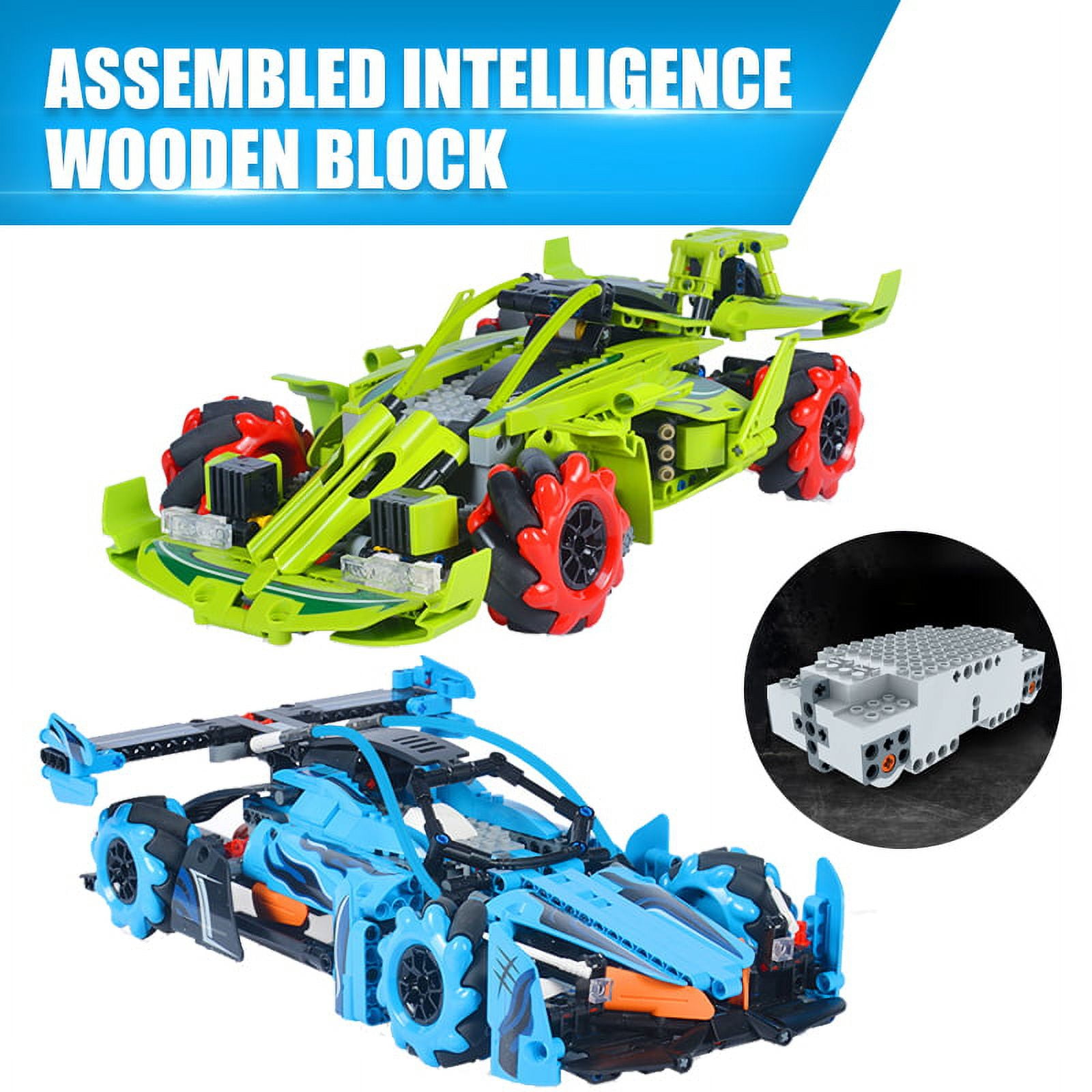 LNKOO Remote Control Car Building Kits,2.4 Ghz RC Race DIY Building ...