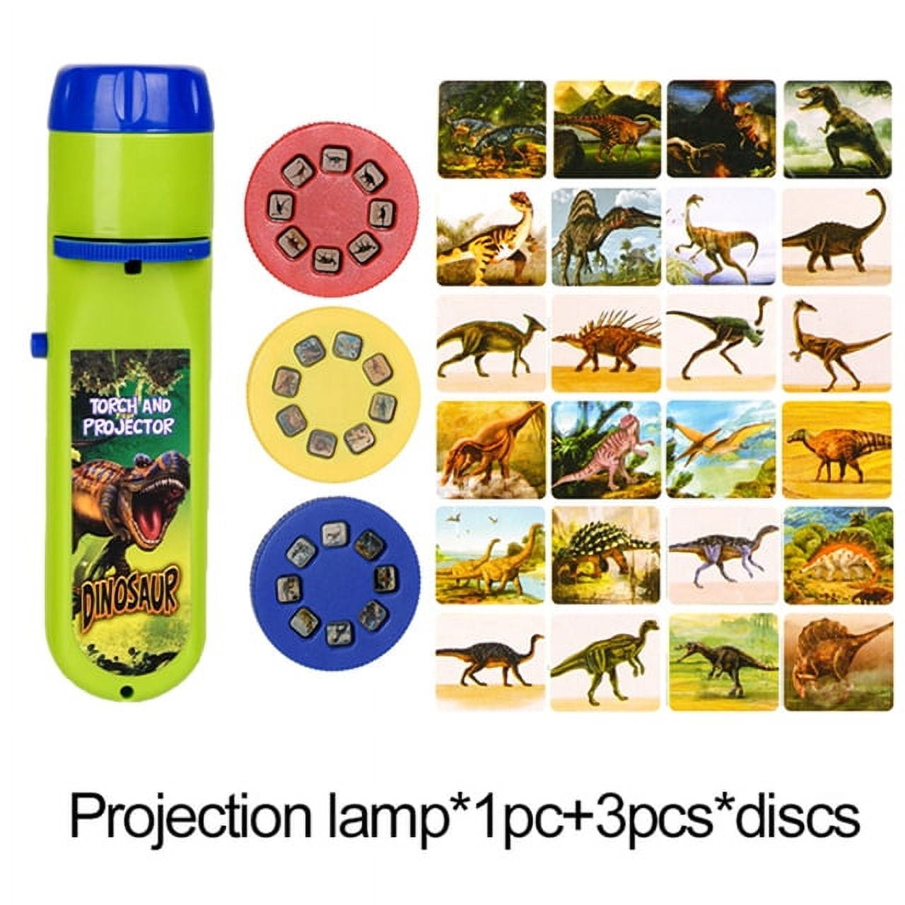 LNKOO Torch Projector Projection Lighting Story Torches Light Toy Slide ...