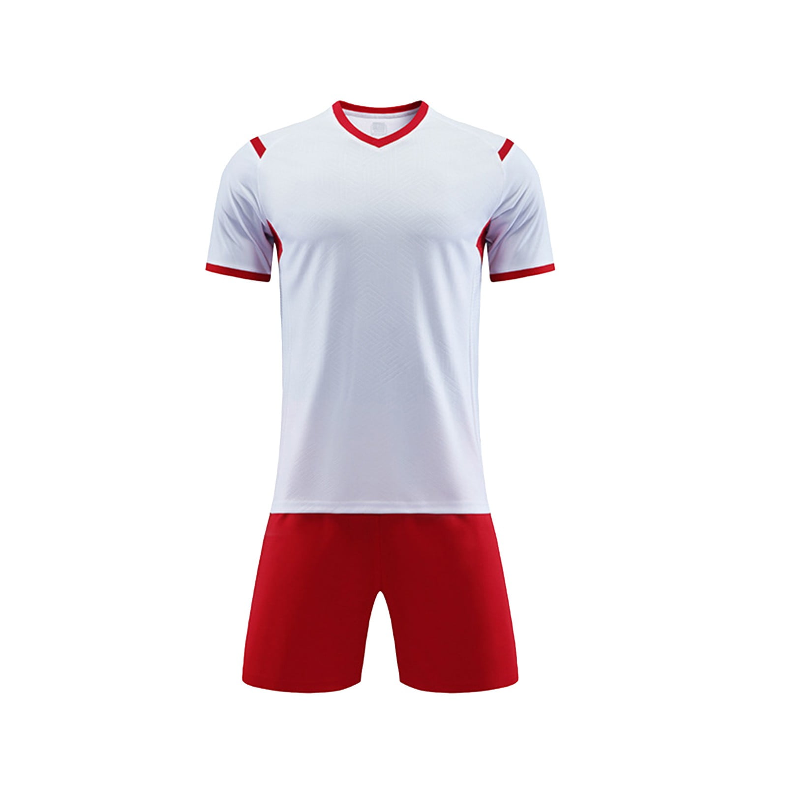 LNMQLPDBS Boys' Clothing Sets Kids Soccer Jersey Solid Color Sports ...